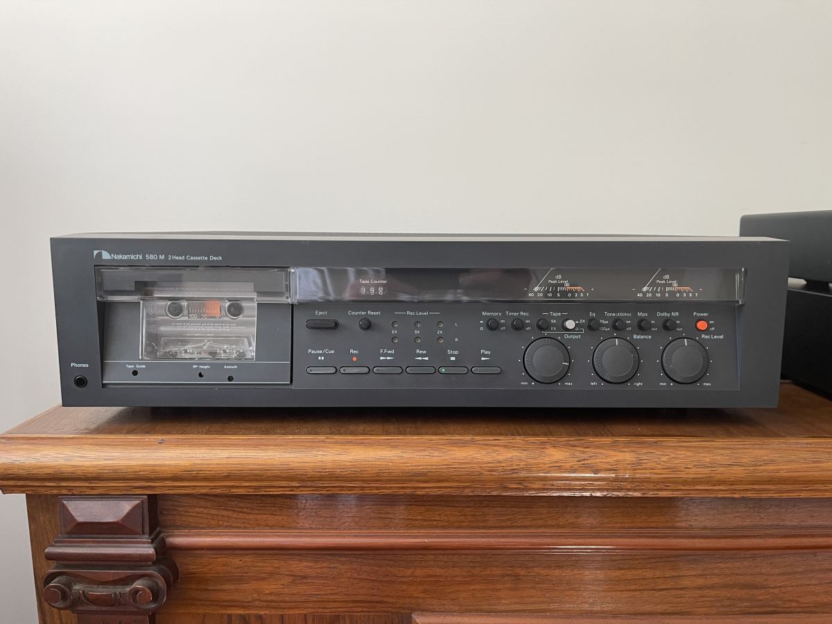 Nakamichi 580m Tape Deck - Stereo, Home Cinema, Headphones Components ...