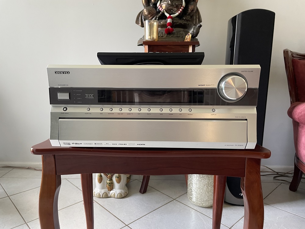 FS: [Syd] Onkyo TX-SR 805 A/V Receiver in Silver - Stereo, Home Cinema, Headphones Components ...