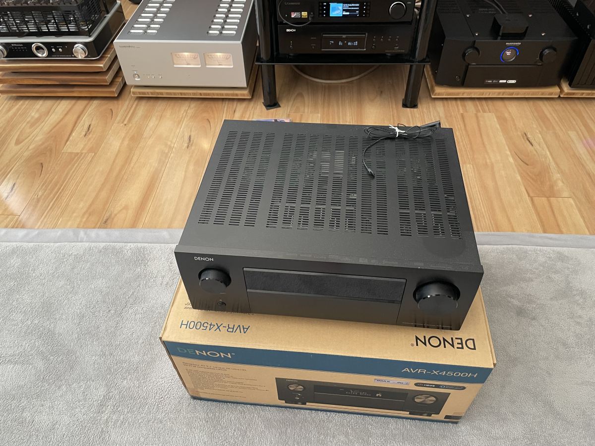 Denon AVR-X4500H 9.2 4K AV Receiver - Stereo, Home Cinema, Headphones ...