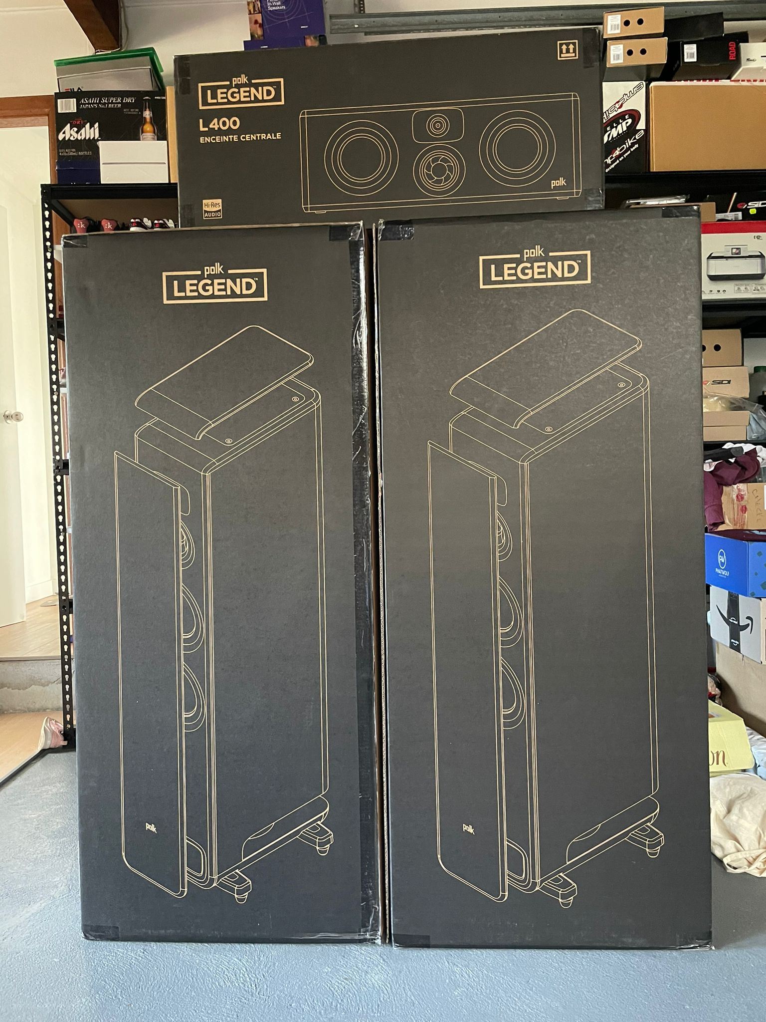 Polk L600 Floorstanding Speakers |﻿ Stereo, Home Cinema, Headphones ...