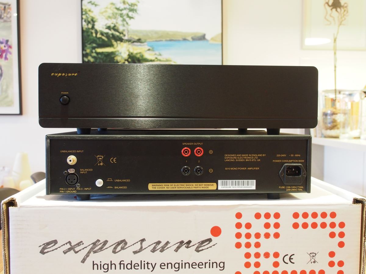 Exposure 5010 Preamp and Monoblock Power Amplifiers - Stereo, Home ...