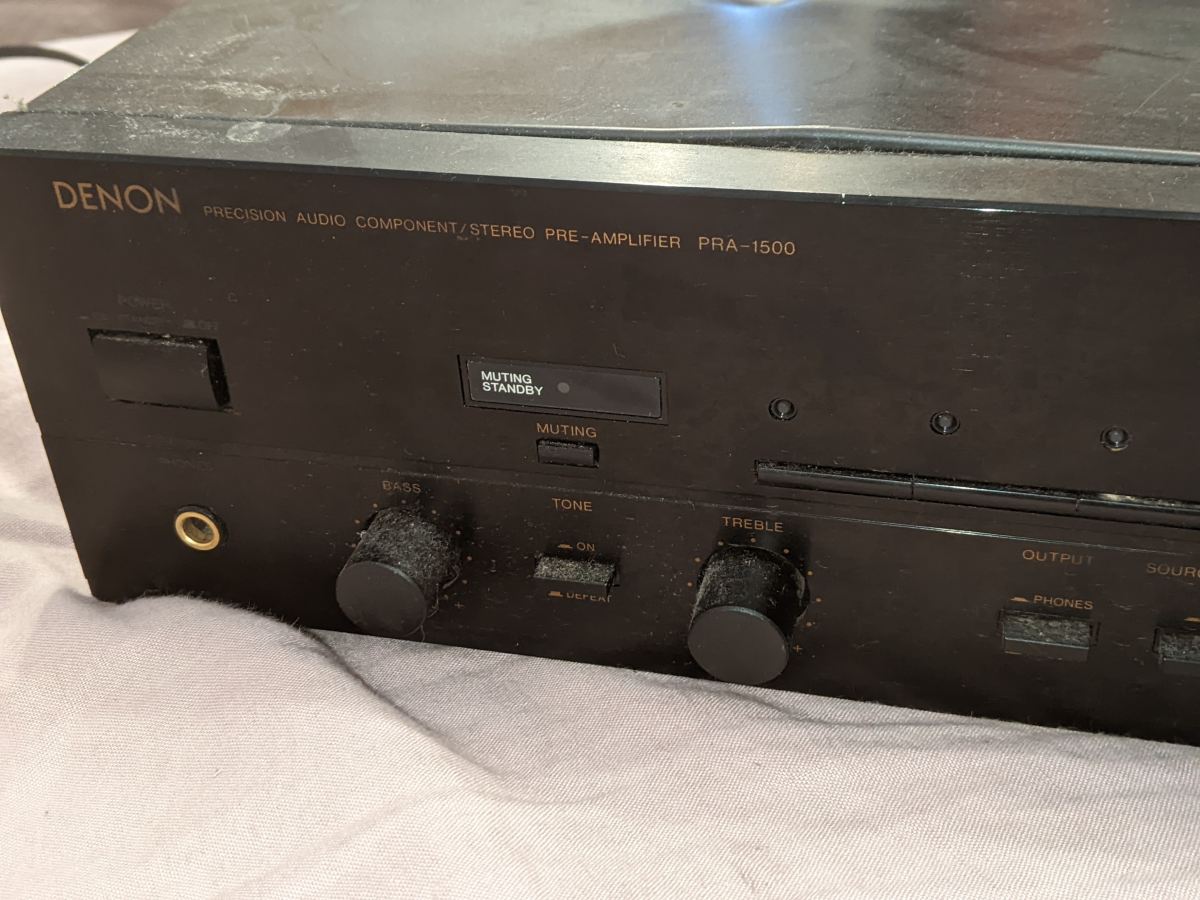 Denon PRA-1500 Stereo Pre-Amplifier |﻿ Stereo, Home Cinema, Headphones ...