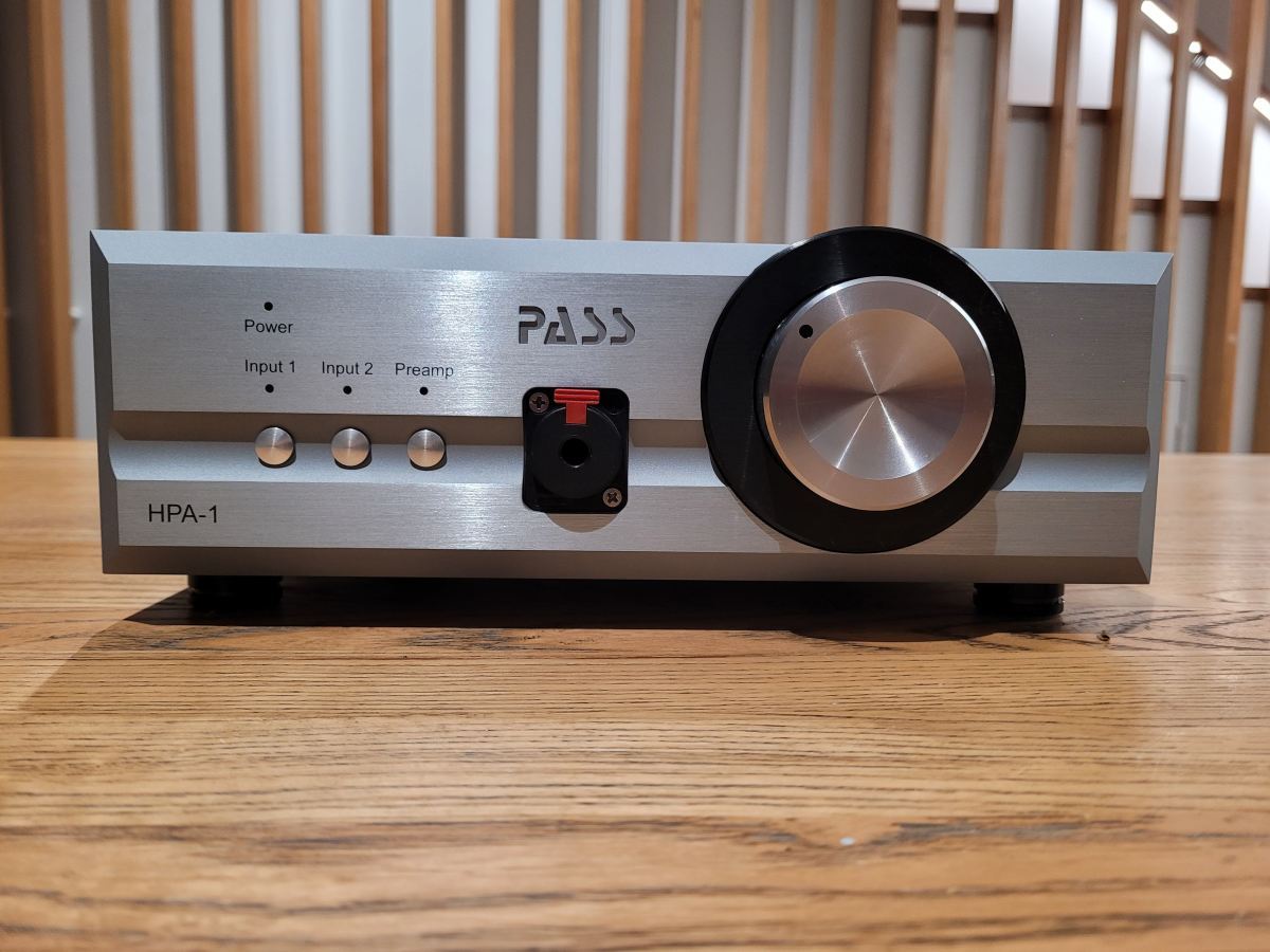 Pass Labs HPA-1 TOTL Headphone Amplifier and Preamp - Stereo, Home Cinema, Headphones Components ...