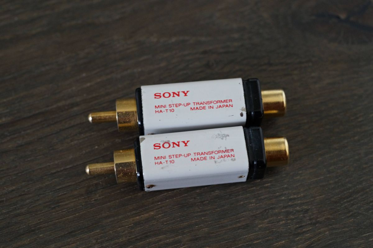 Sony HA-T10 Step up Transformers (SUT) - Hi-Fi and Cinema Cables ...