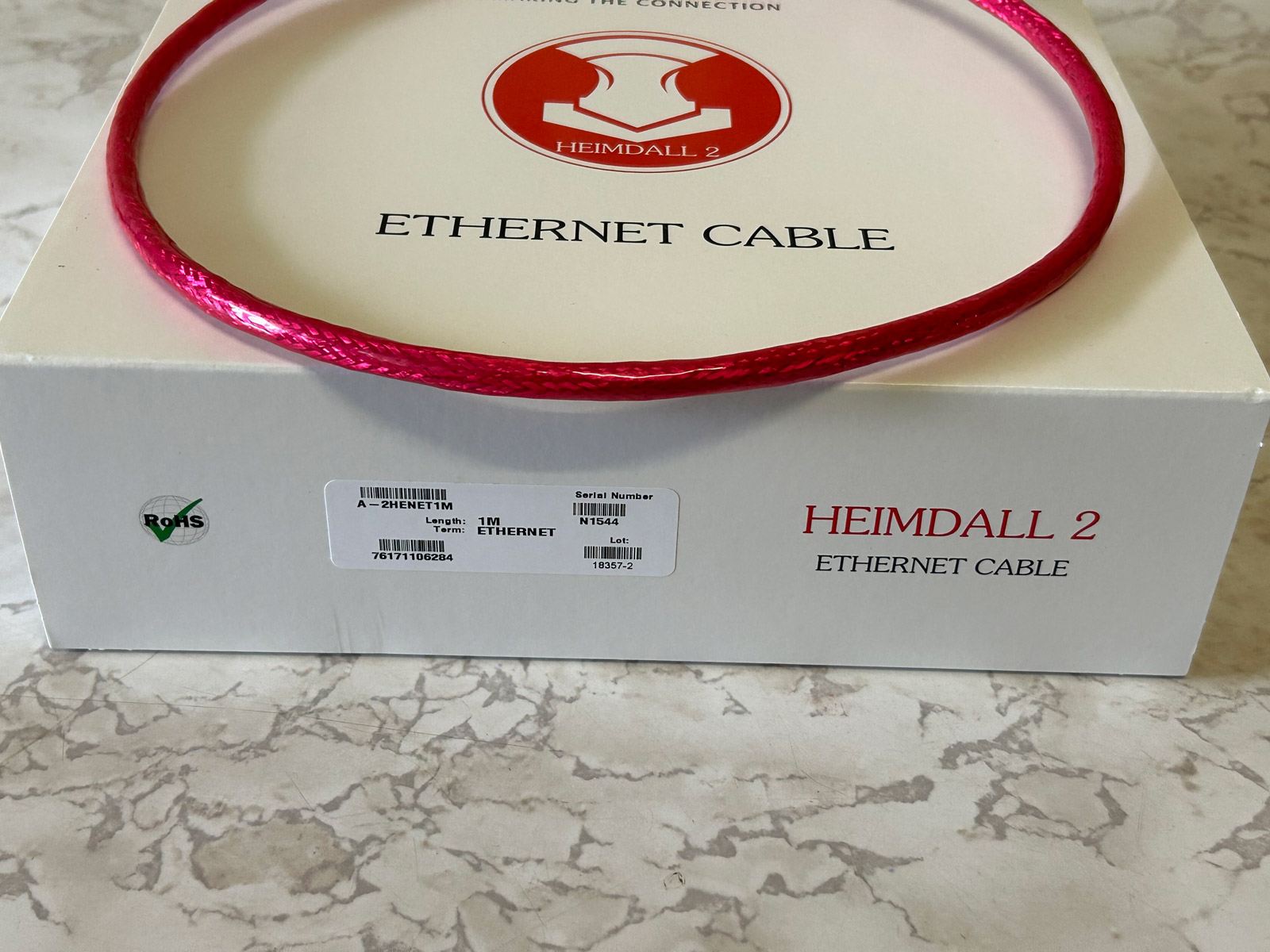 Nordost Heimdall 2 Ethernet (1m) |﻿ Hi-Fi and Cinema Cables & Accessories