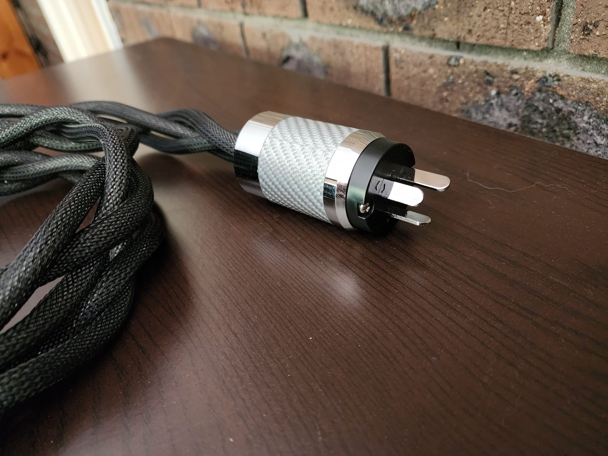 C19 Pure Silver Power Cable with Carbon Fibre Connectors |﻿ Hi-Fi and ...