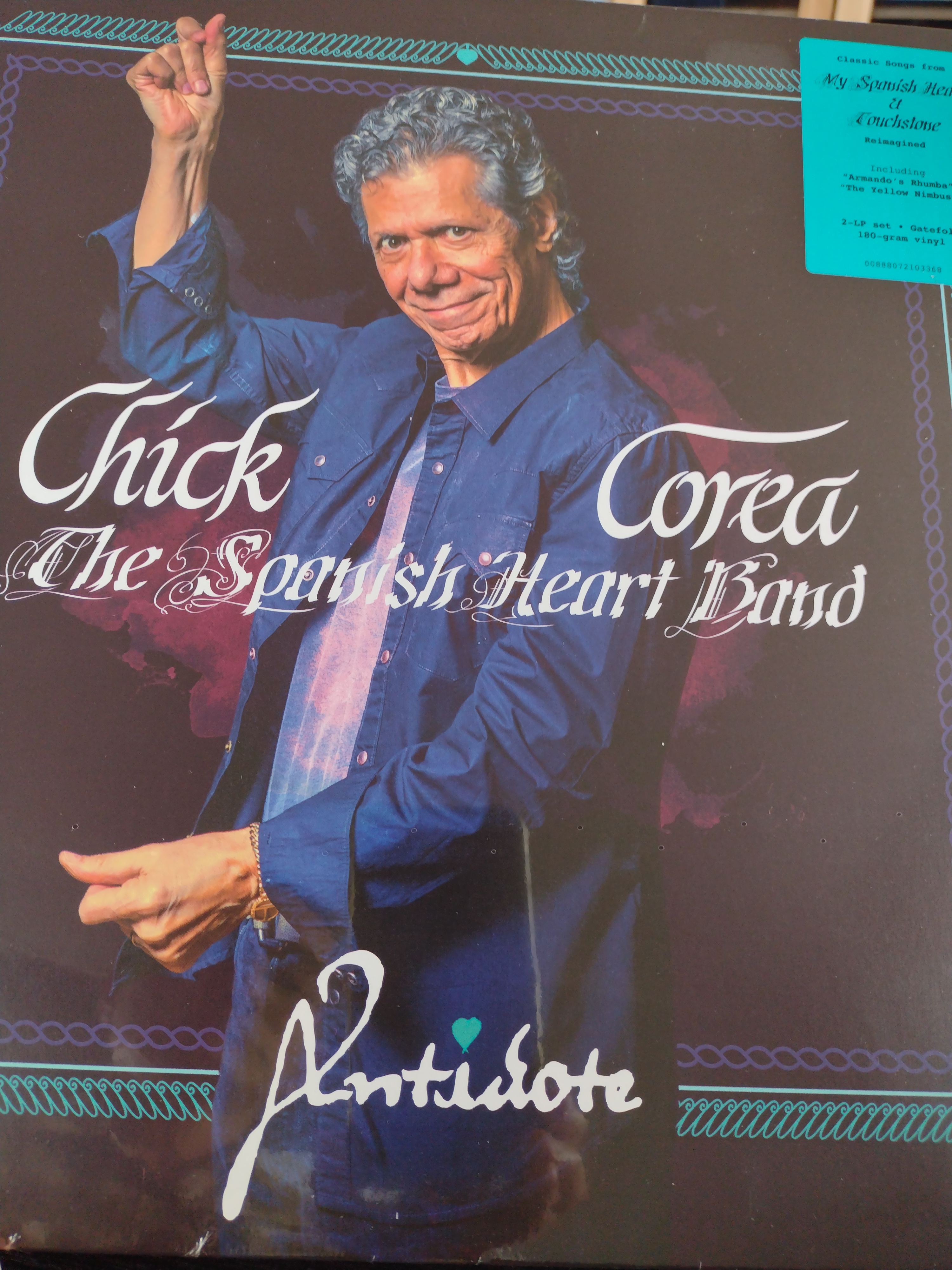 Chick Corea the Spanish Heart Band LP |﻿ Vinyl, CD, and Blu-ray
