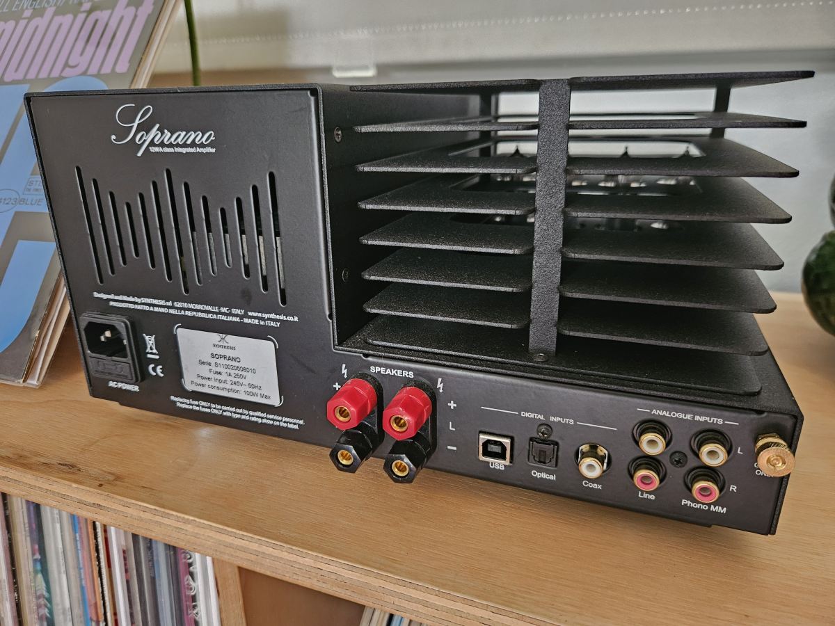 Synthesis Soprano Integrated Tube Amp (Phono + Digital Ins) - Stereo ...