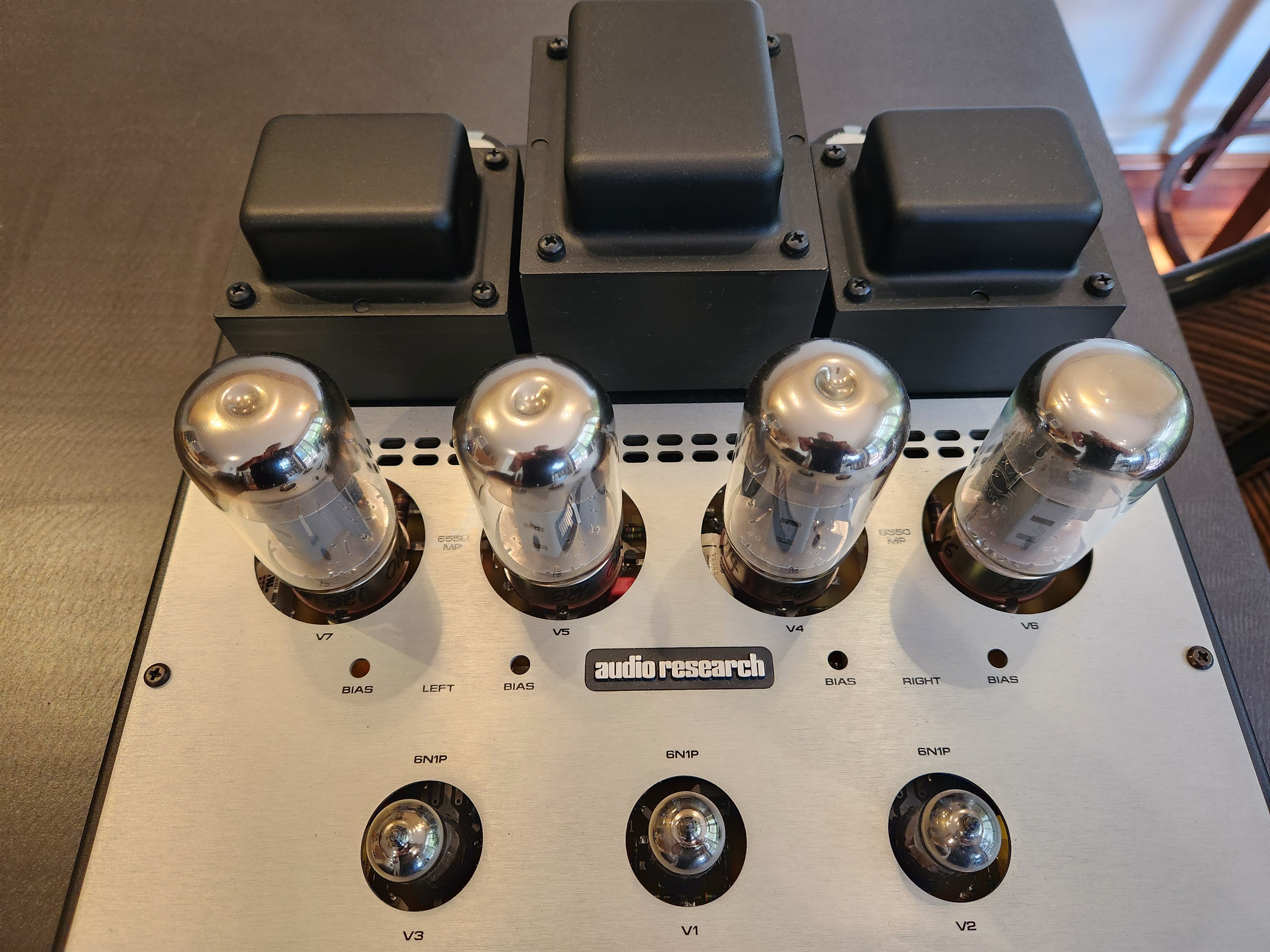 Audio research VS 55 tube power amplifier - Stereo, Home Cinema ...