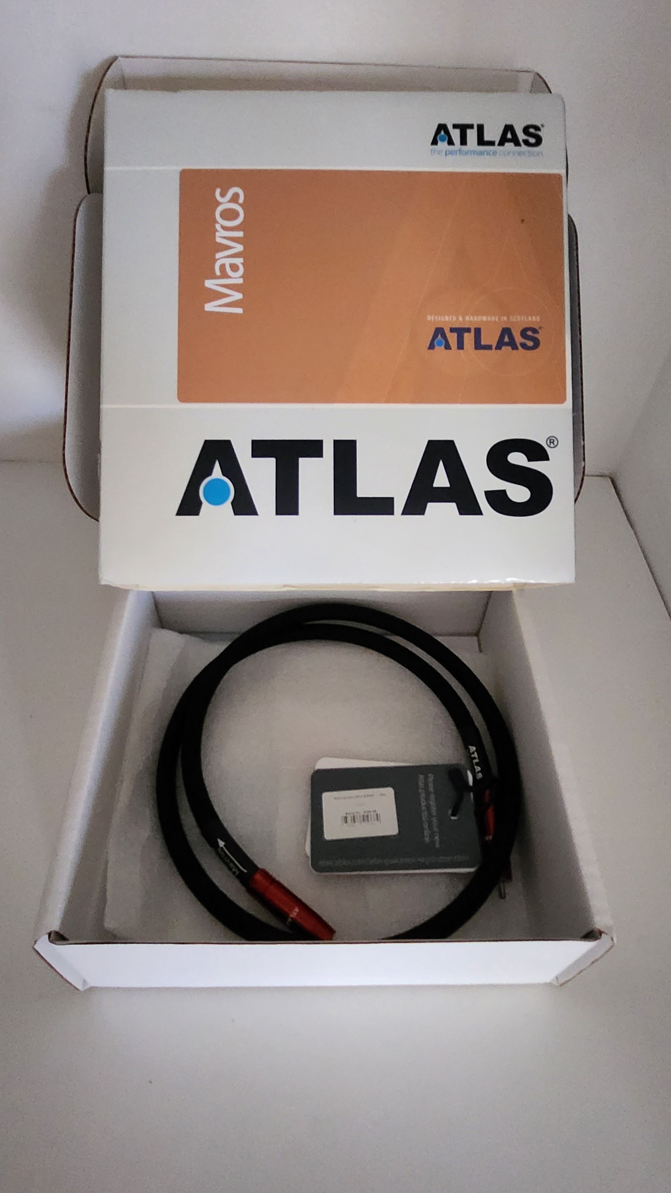 Atlas Mavros 1m Digital Coax S/PDIF - Hi-Fi and Cinema Cables ...