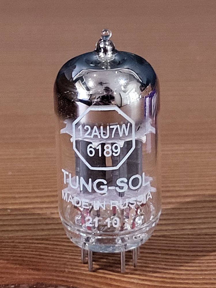 TUBES - 2x Tung Sol 12AU7 6189 - Hi-Fi and Cinema Cables & Accessories ...