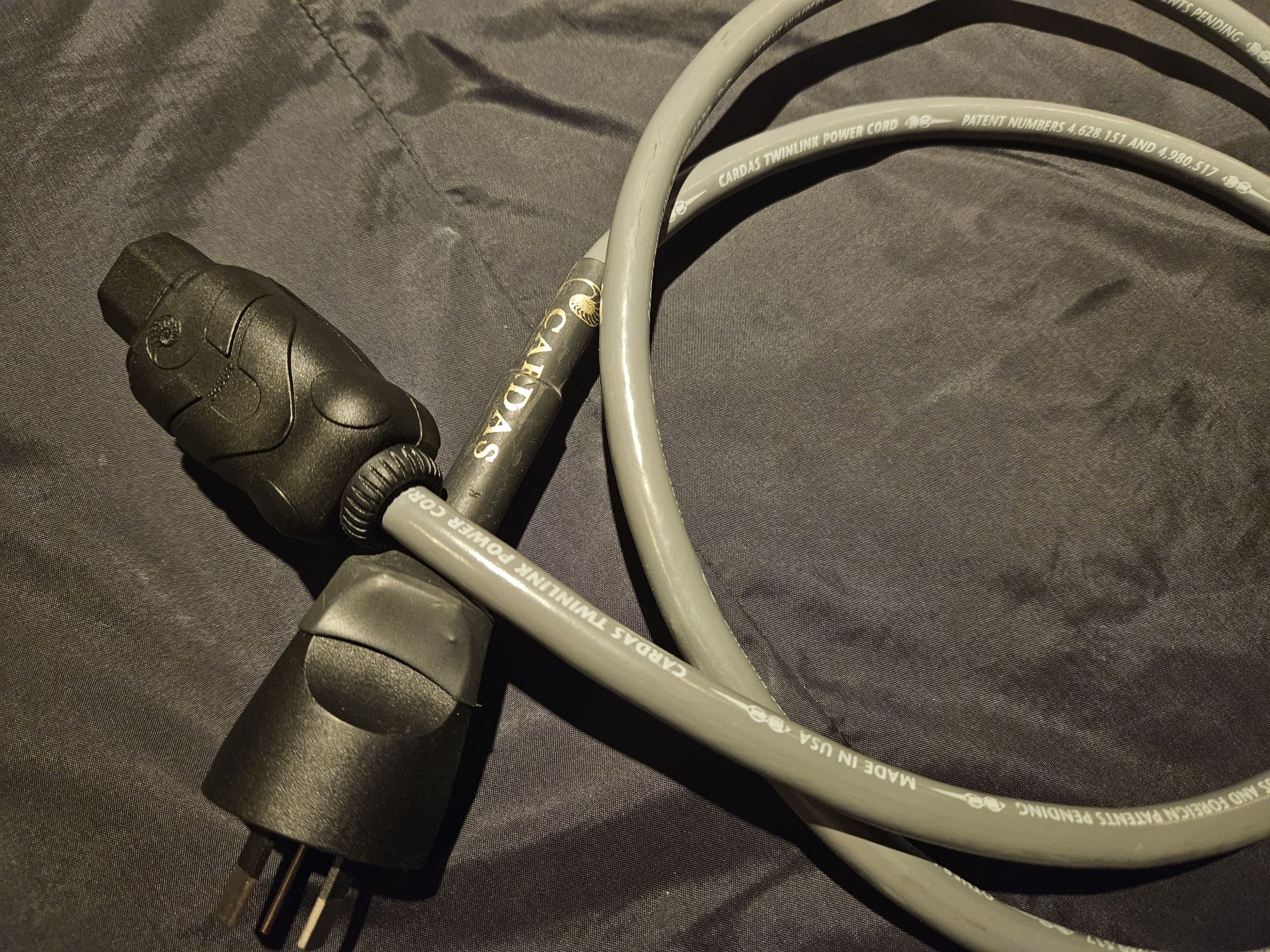 Cardas Twinlink Power Cable 1.5m - Hi-Fi and Cinema Cables ...