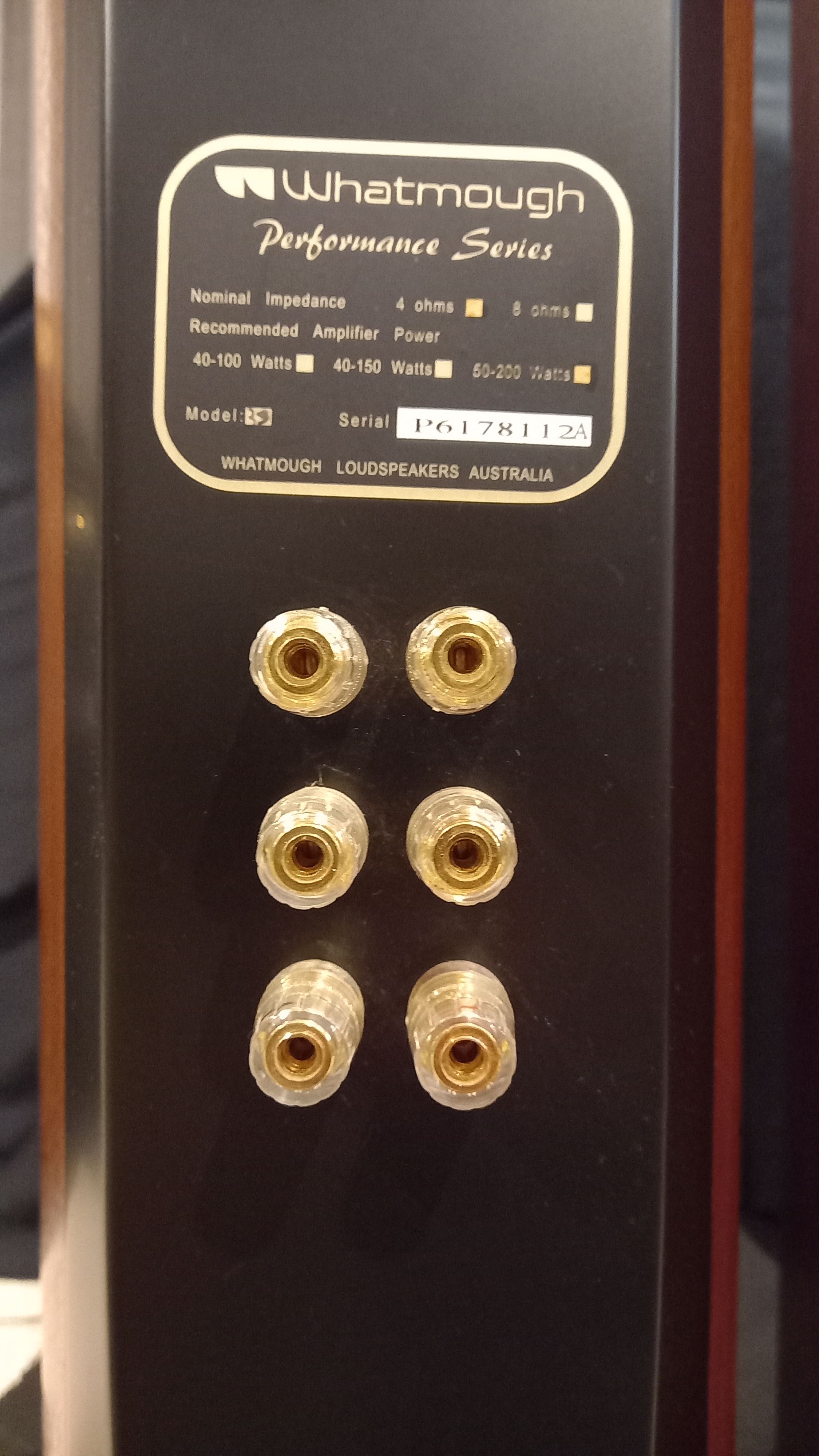 Whatmough 3 way Performance Series loudspeakers P33 |﻿ Stereo, Home Cinema, Headphones Components