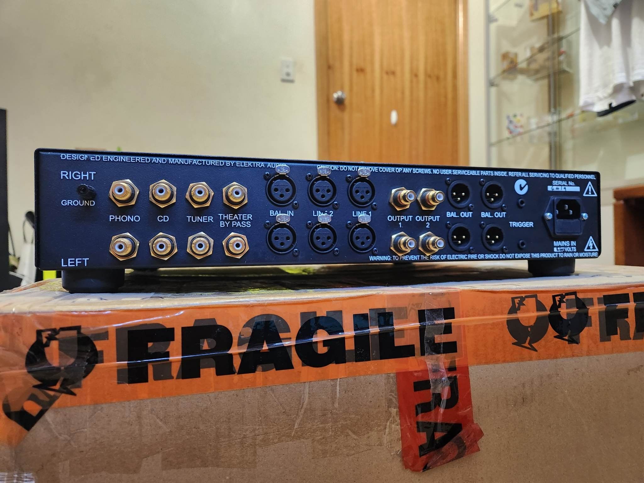 Elektra PNYX preamp - Stereo, Home Cinema, Headphones Components ...