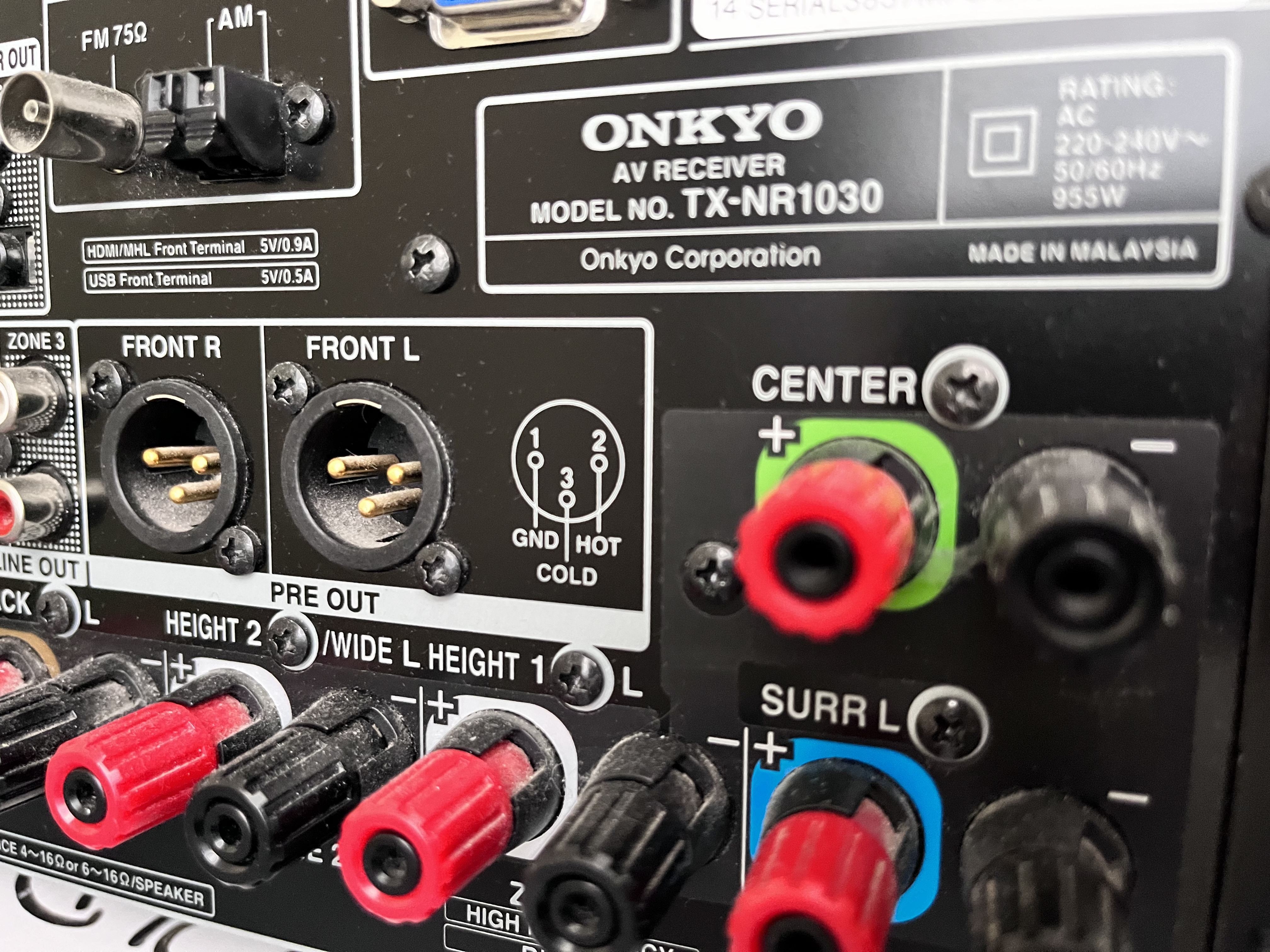 ONKYO 9.2 AV Receiver TX-NR1030 with Dolby Atmos - Stereo, Home Cinema, Headphones Components ...