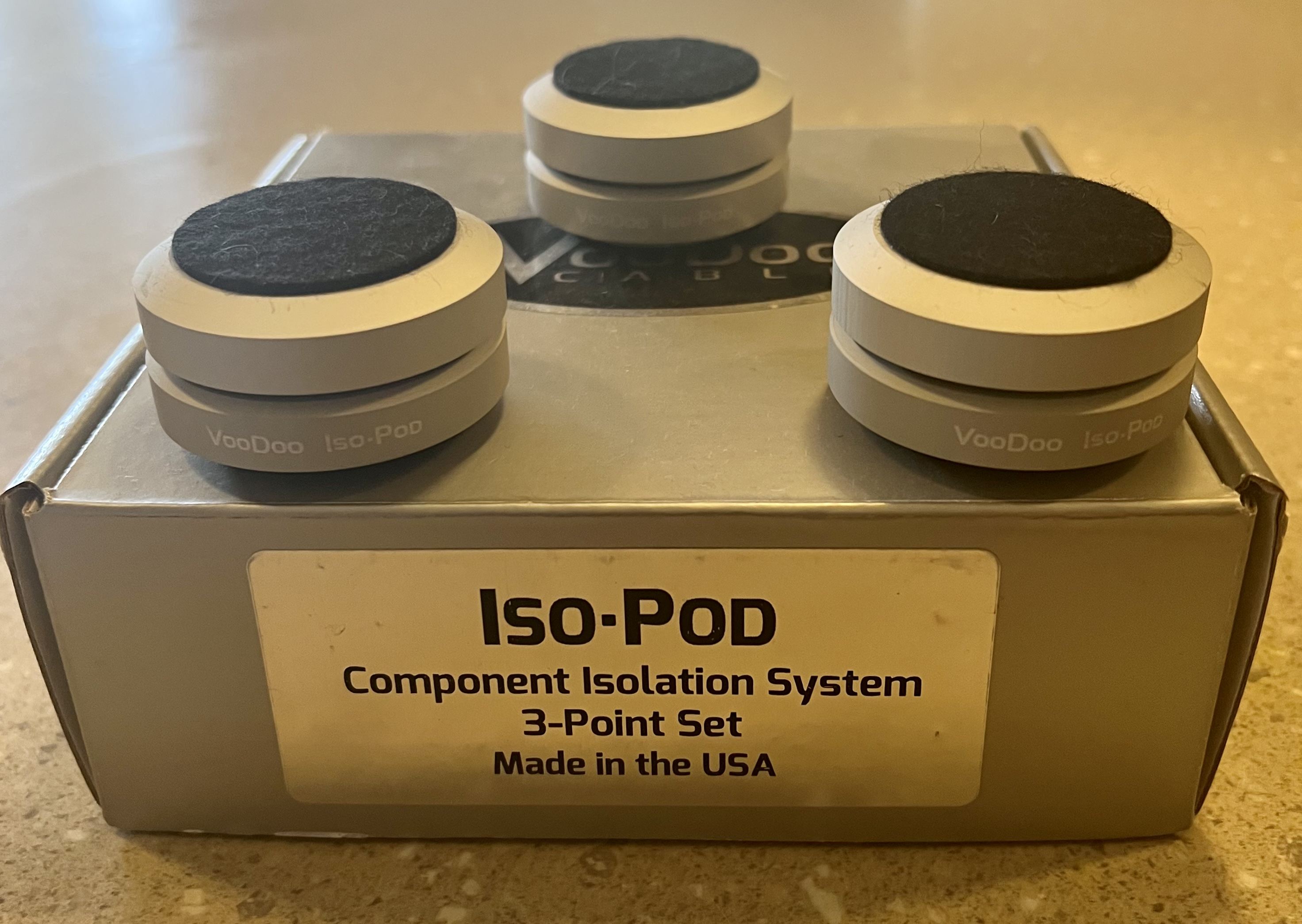 VooDoo Cables ISOPODS Component Isolation System - Hi-Fi and Cinema ...