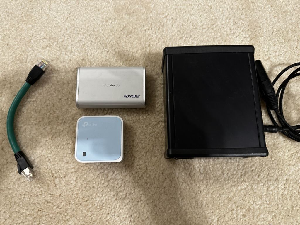 Sonore Microrendu + Giseler Power Supply + Wifi Receiver |﻿ Stereo ...