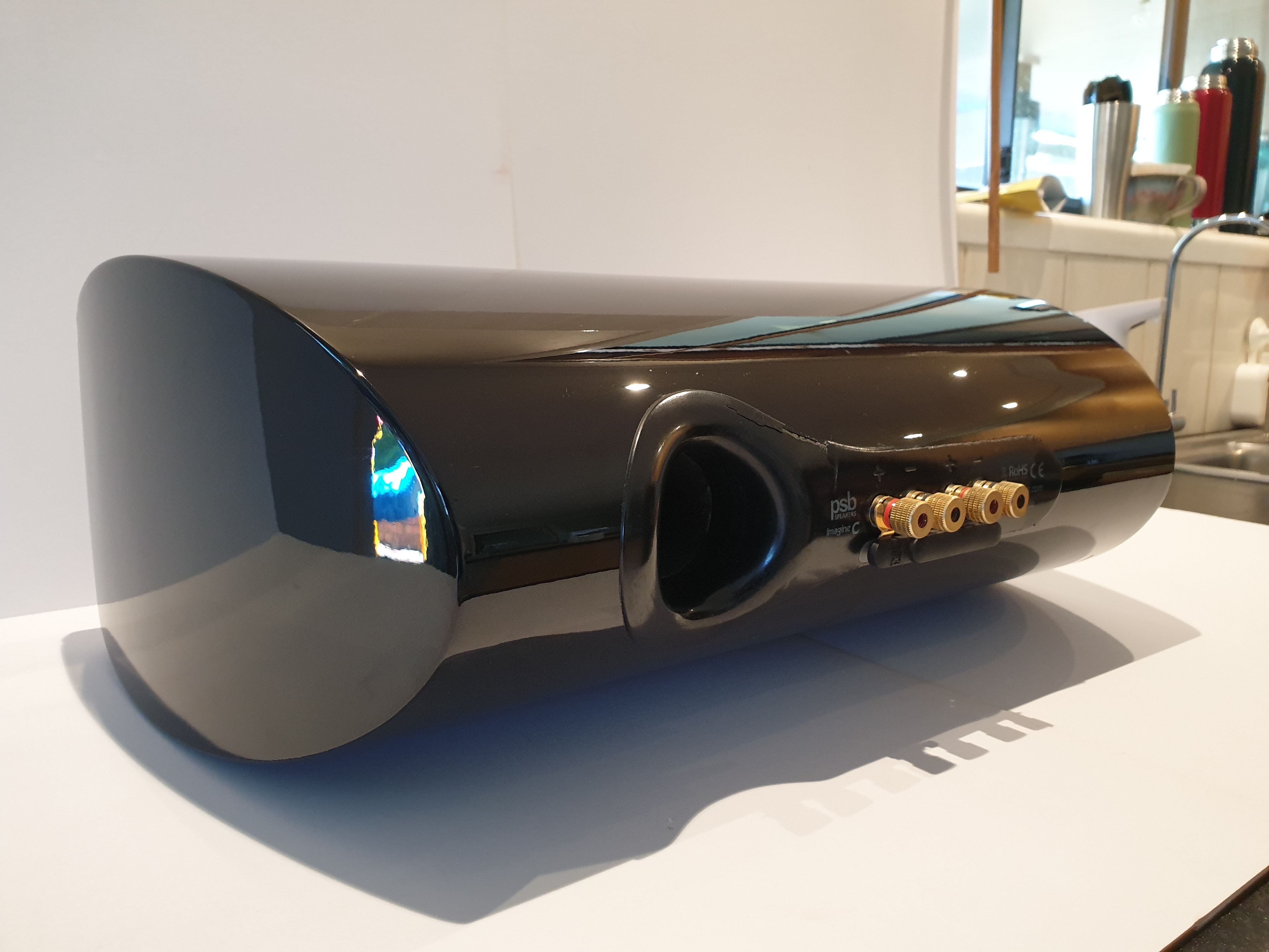 PSB Imagine C Centre Speaker - Gloss Black - Stereo, Home Cinema ...