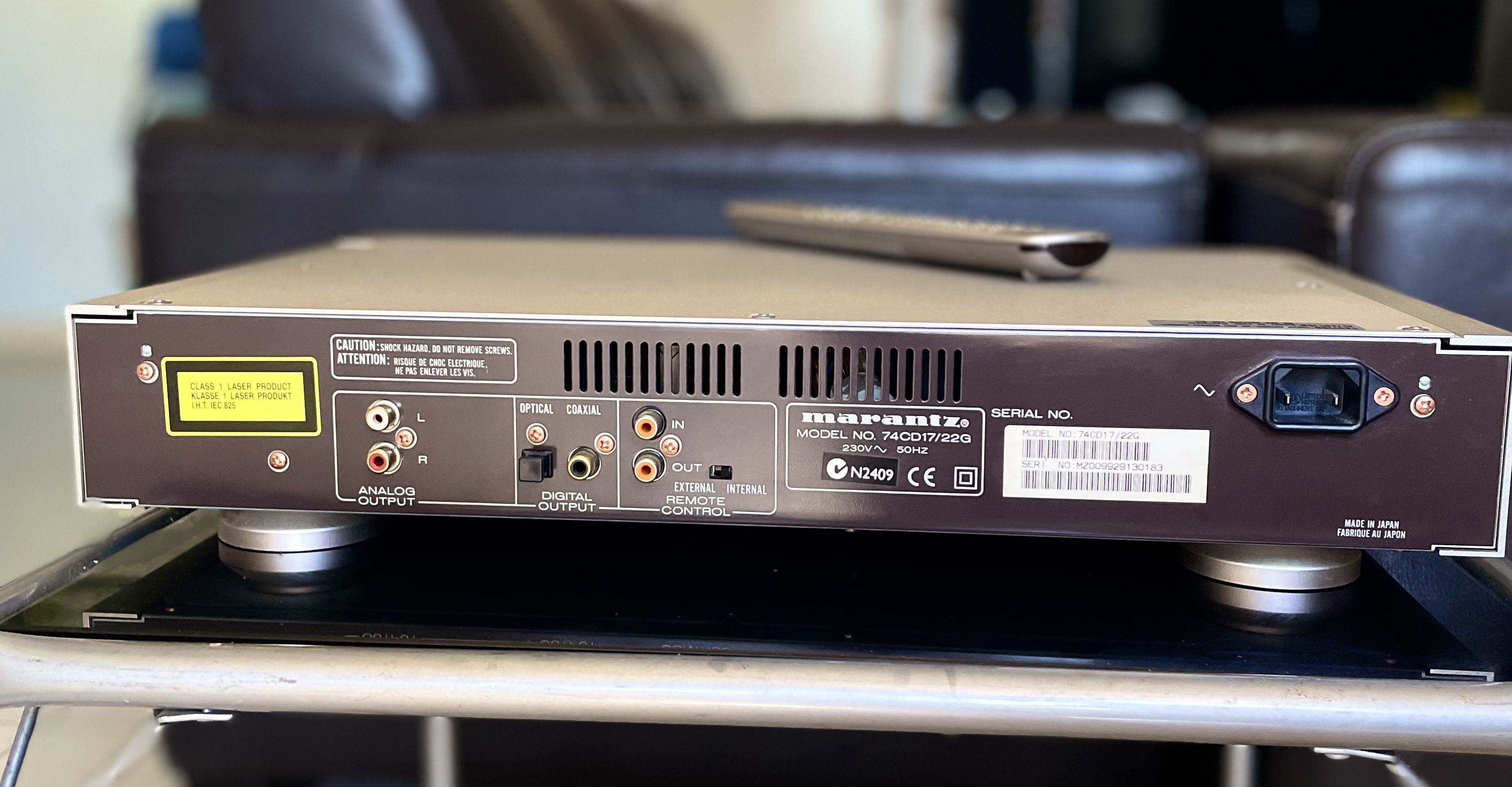 Marantz CD 17 Mark II CD player |﻿ Stereo, Home Cinema, Headphones ...