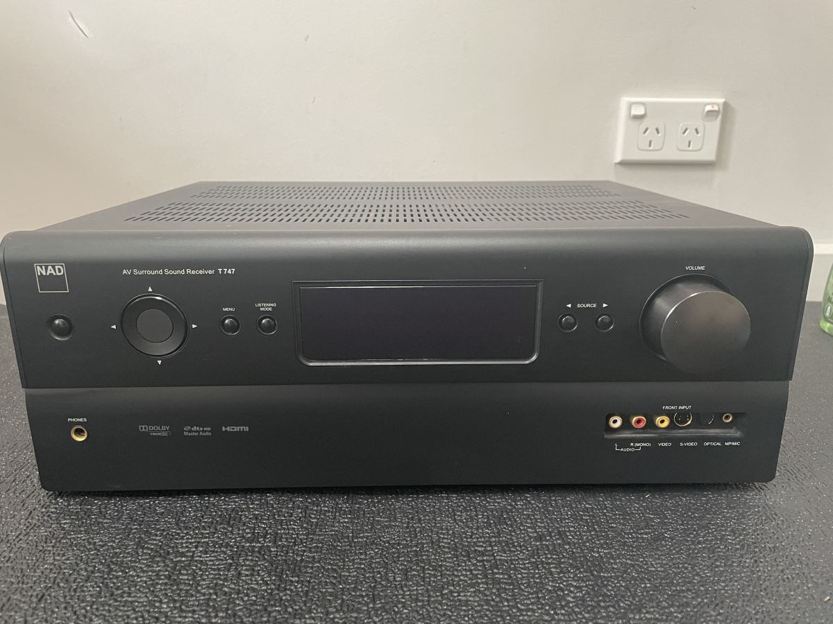 NAD T747 Surround Sound Receiver - Stereo, Home Cinema, Headphones ...