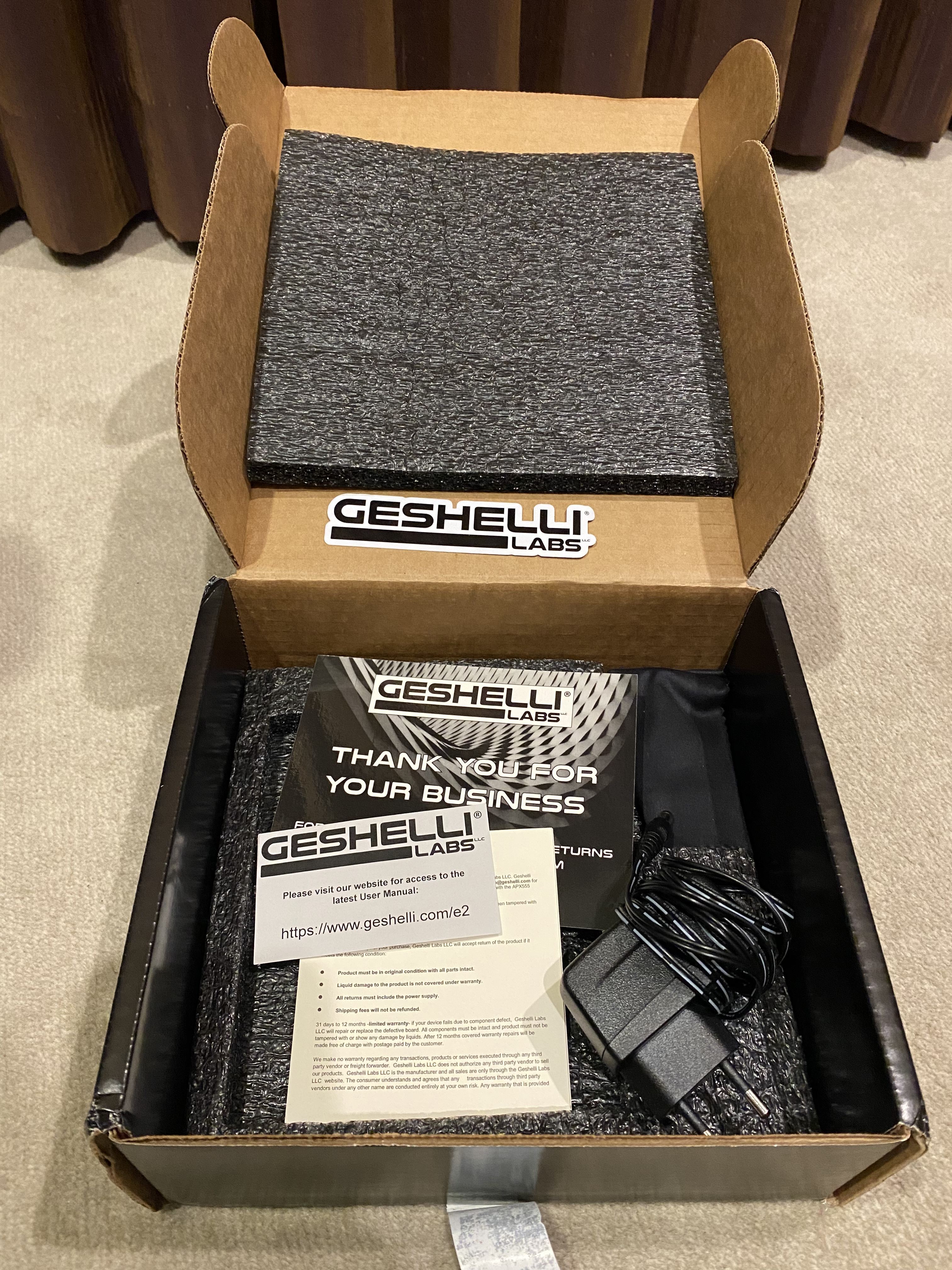 Geshelli Erish 2 Fully Balanced Headphone Amp / Pre Amp - Stereo, Home ...