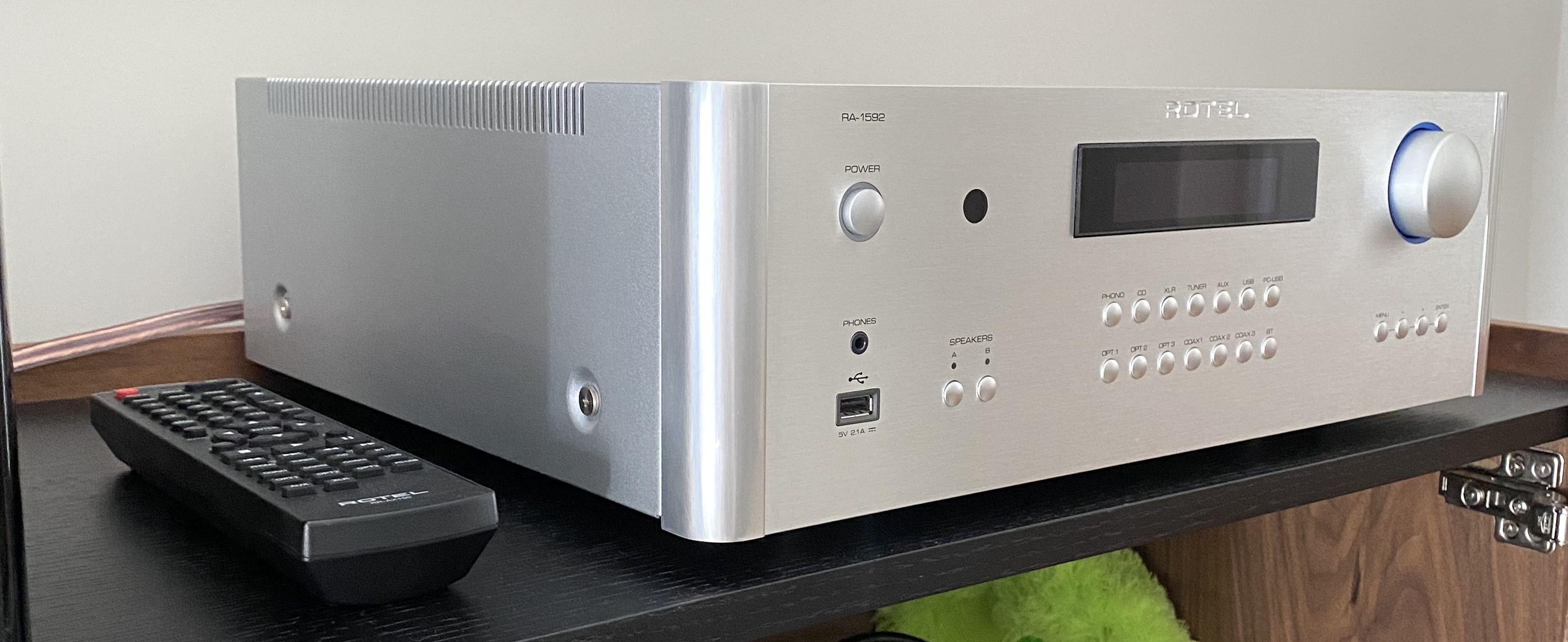 Rotel RA-1592 MK1 Silver - Stereo, Home Cinema, Headphones Components ...