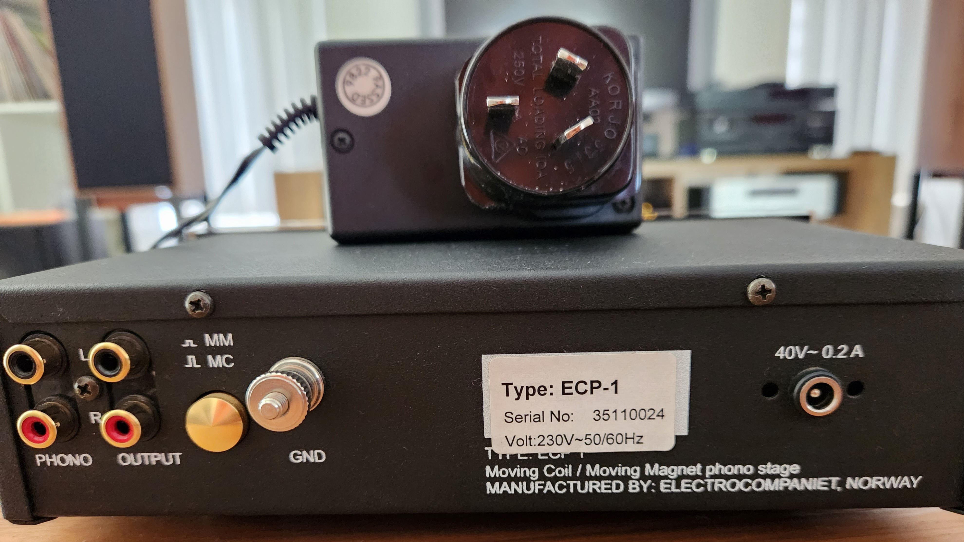 Electrocompaniet ECP1 Phono Stage MM / MC - Stereo, Home Cinema, Headphones Components - StereoNET