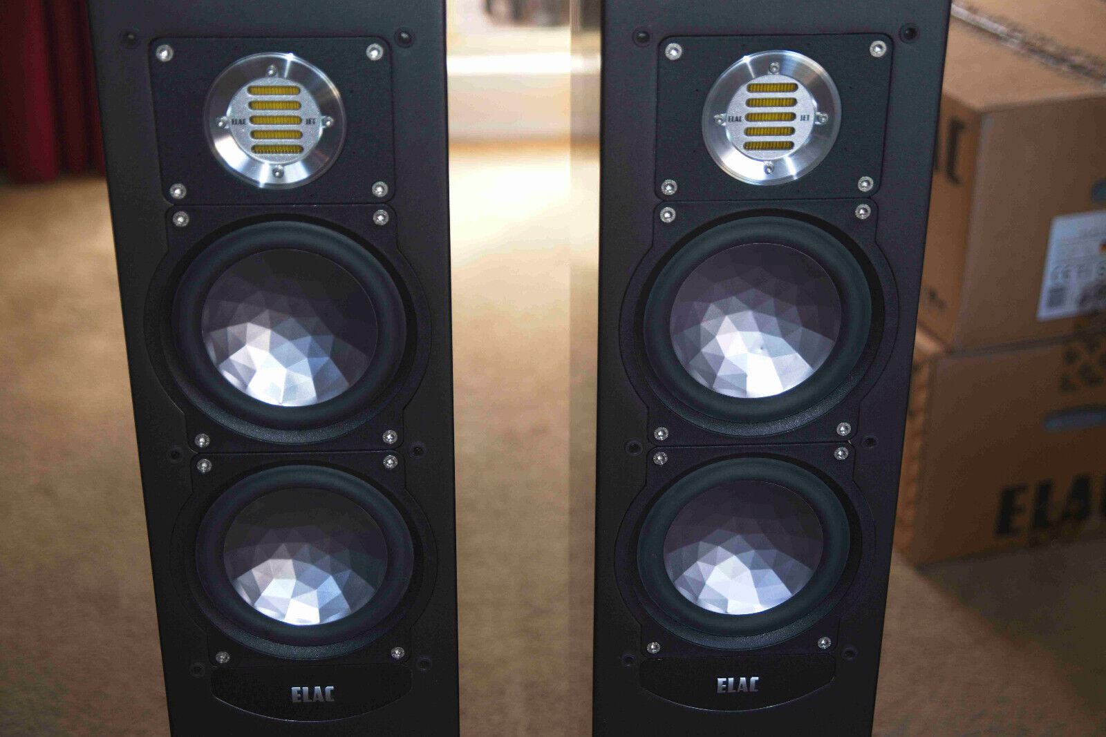Elac FS 247 Floorstanding Speakers - Stereo, Home Cinema, Headphones ...