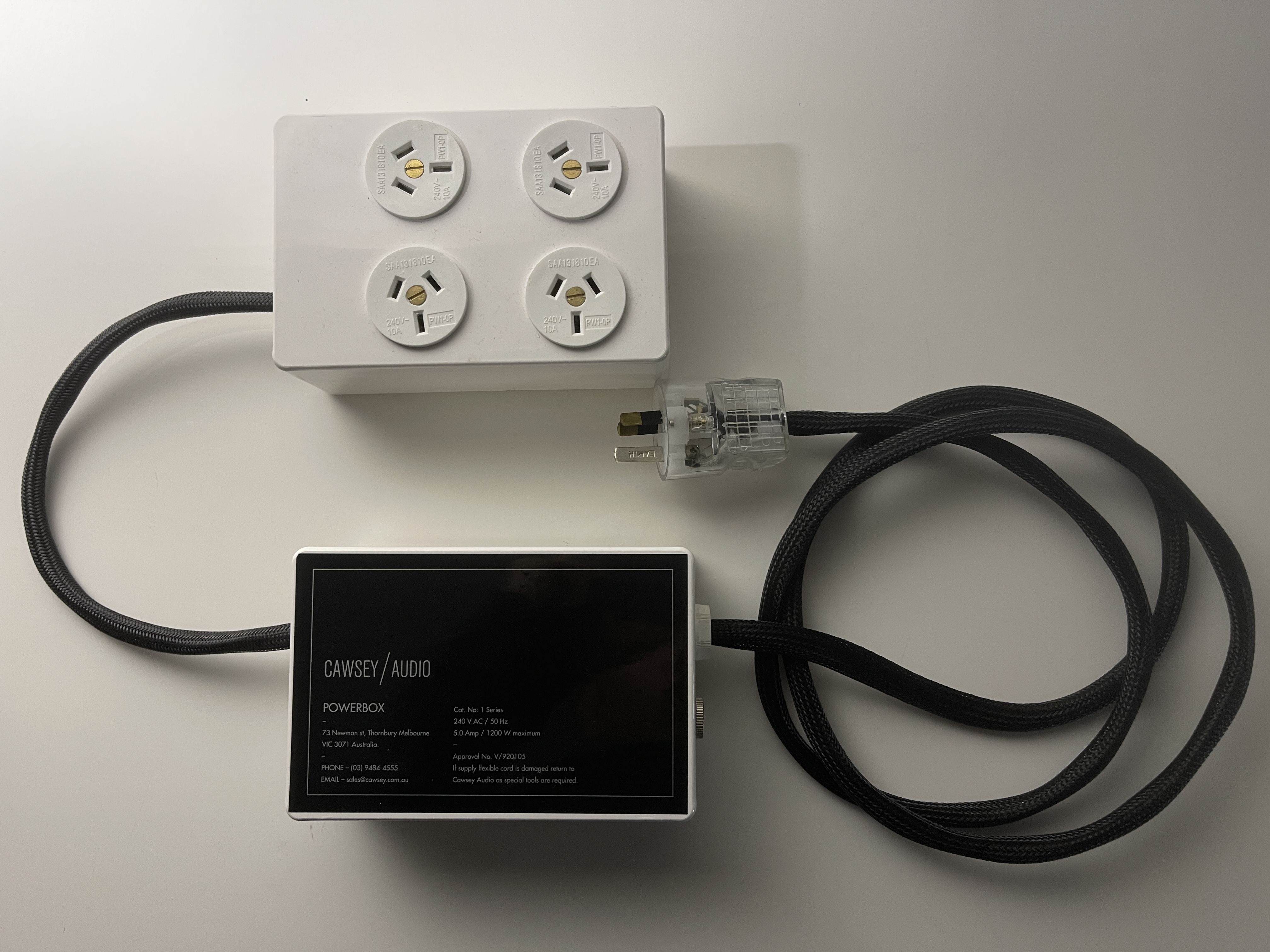 Cawsey Audio Powerbox - Hi-Fi and Cinema Cables & Accessories - StereoNET