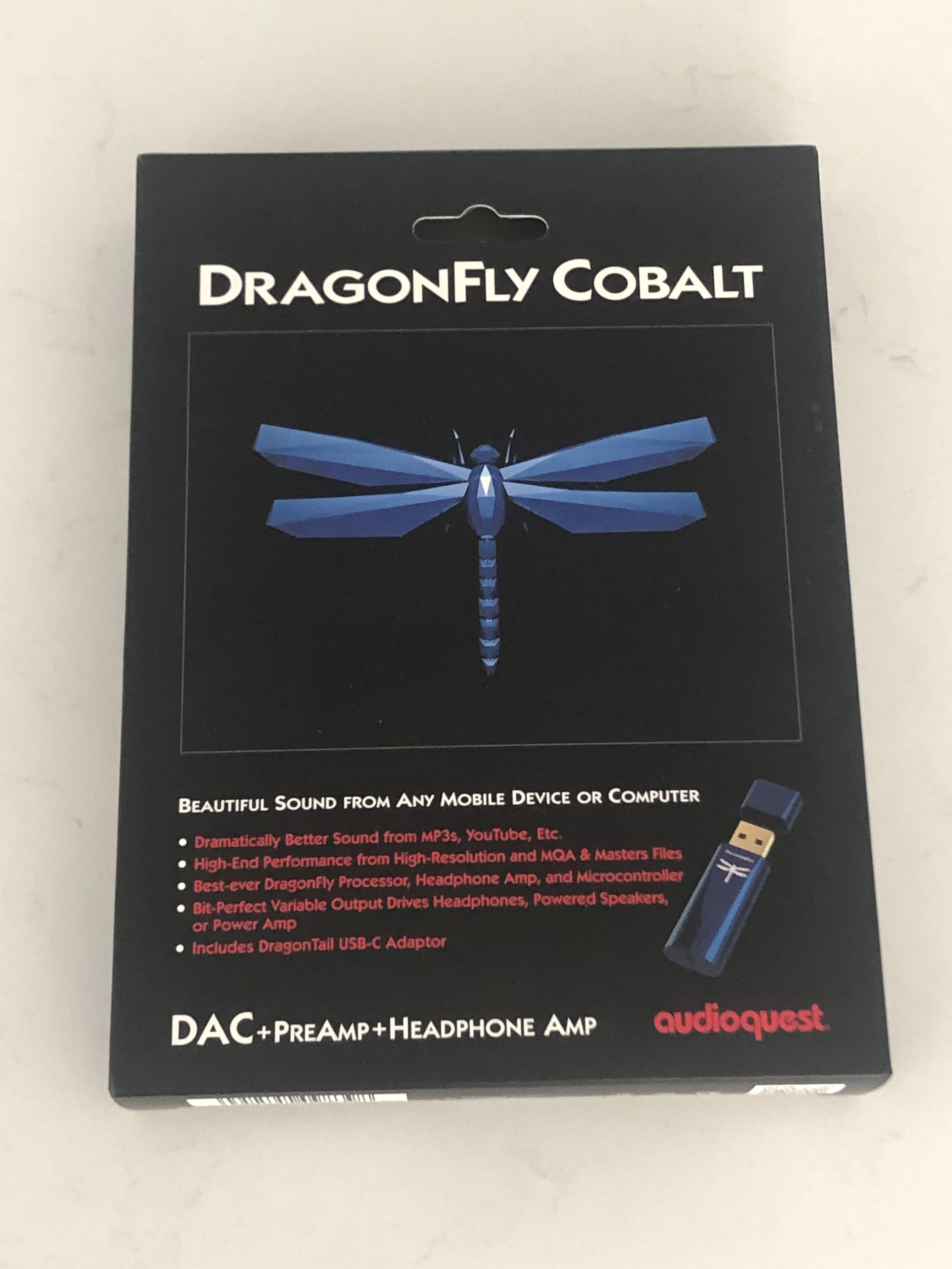 Audioquest Dragonfly Cobalt |﻿ Stereo, Home Cinema, Headphones Components
