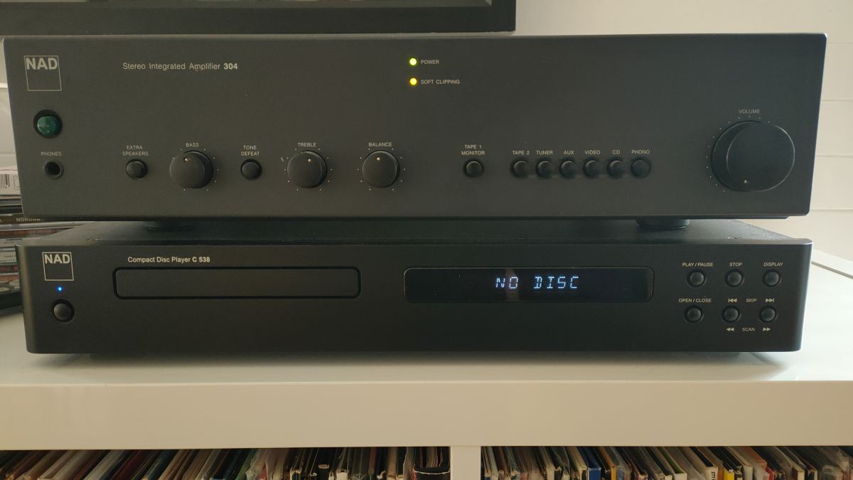 SOLD ELSEWHERE: NAD 304 Integrated amplifier - Stereo, Home Cinema ...