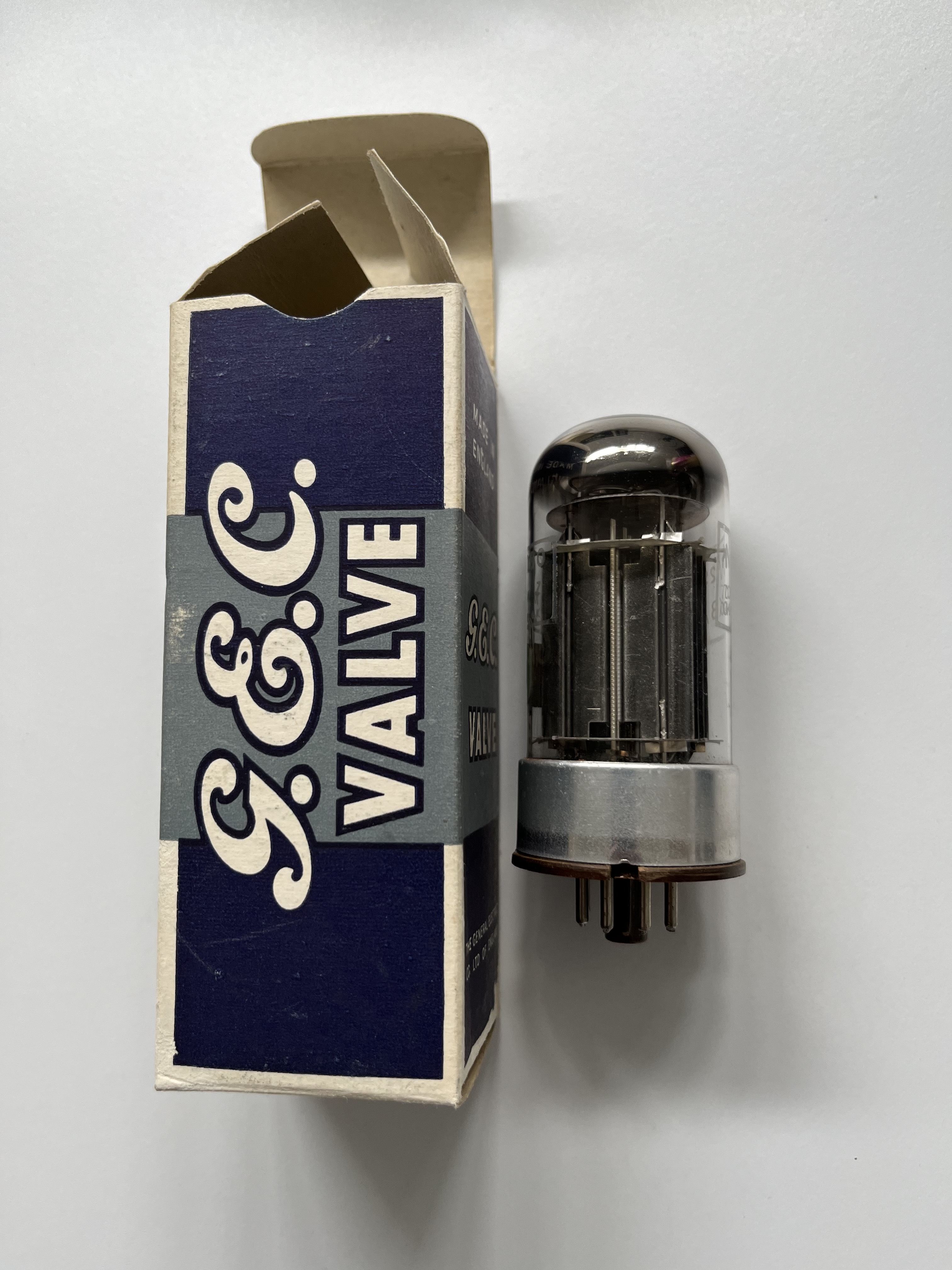 Rare NOS - GEC 6AS7G, 6080 and Tungsol 6080, 5998 - Hi-Fi and Cinema ...