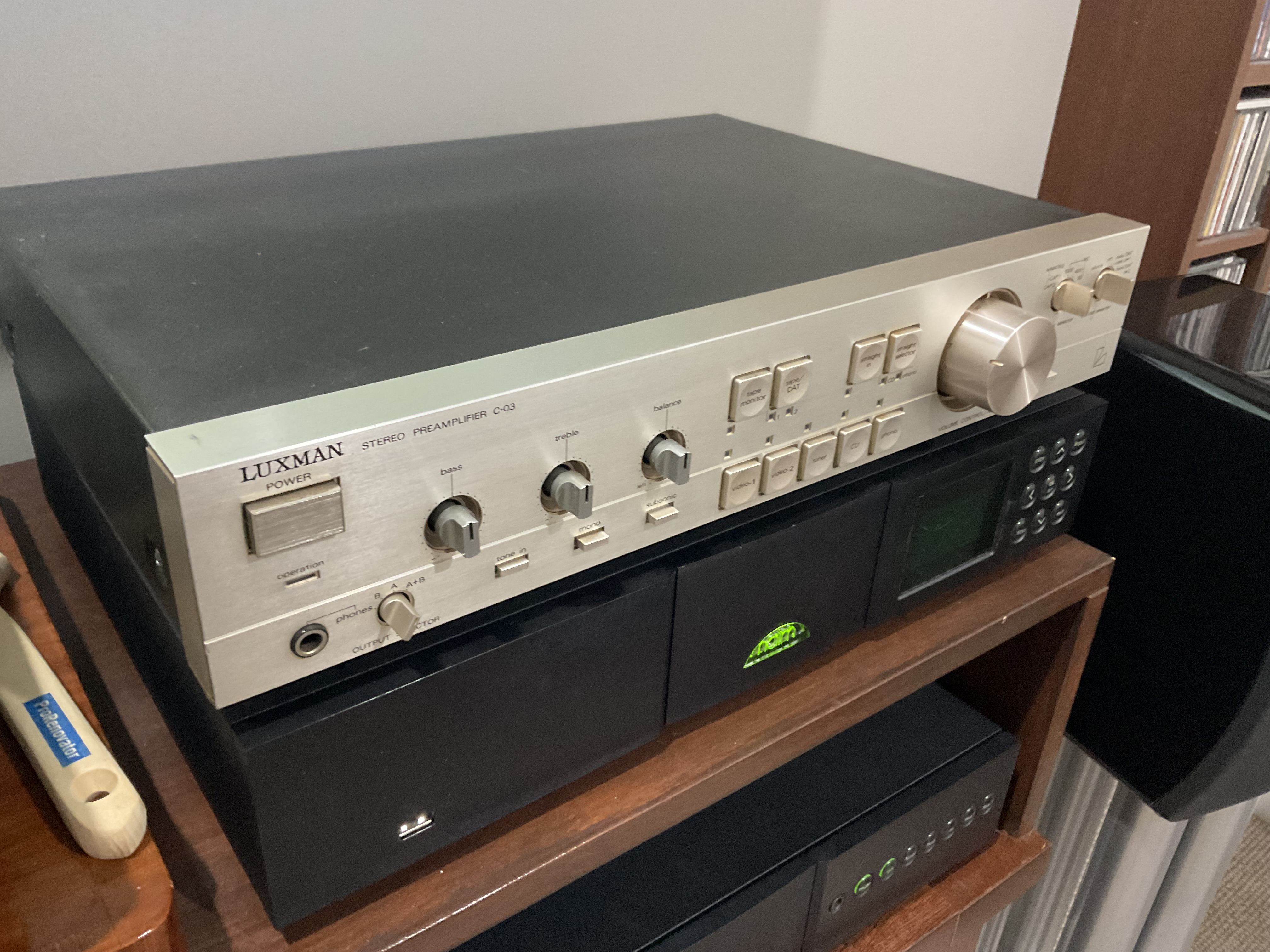 Luxman stereo preamplifier C-03 fully featured - Stereo, Home Cinema ...