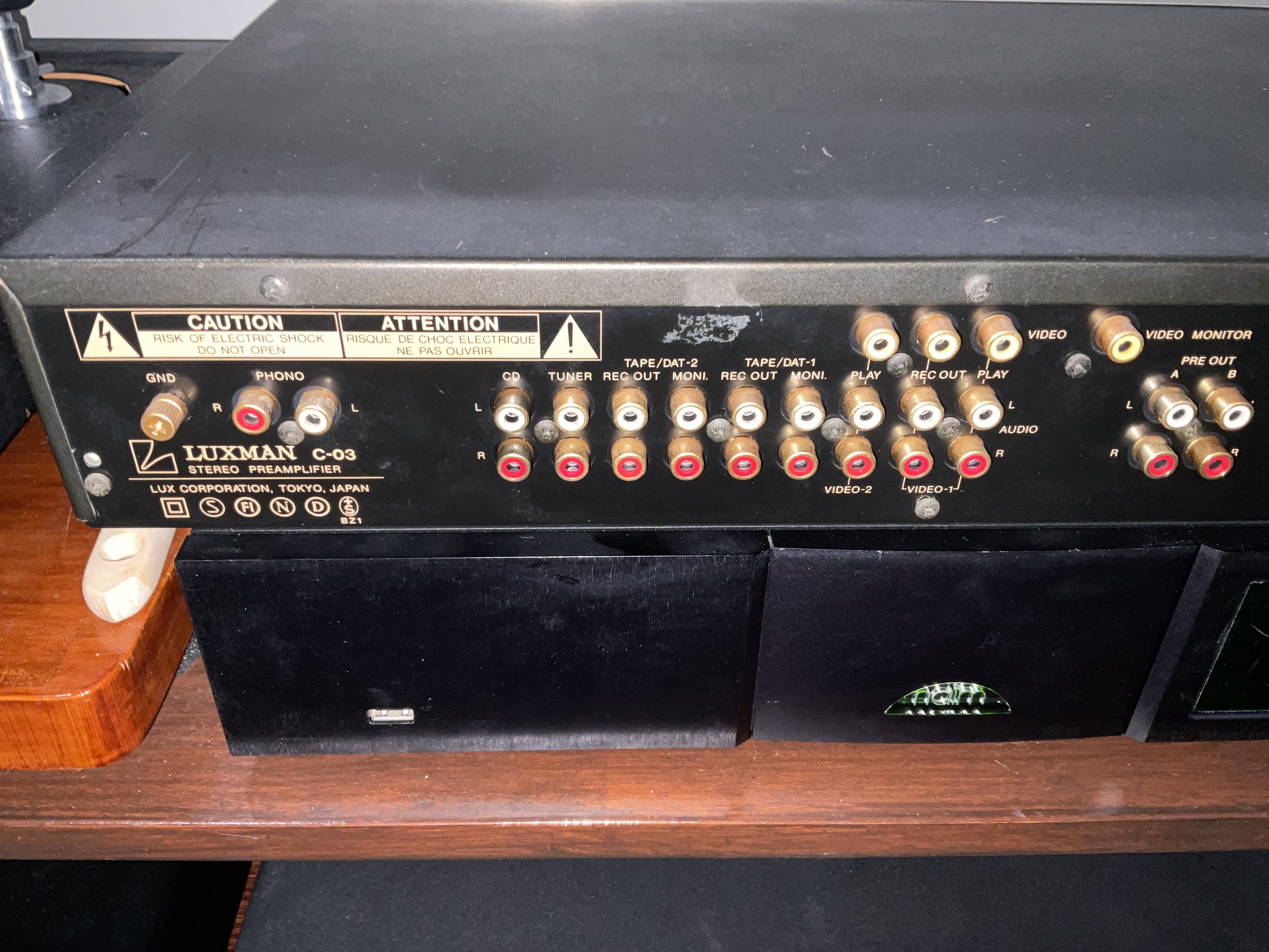 Luxman stereo preamplifier C-03 fully featured - Stereo, Home Cinema ...