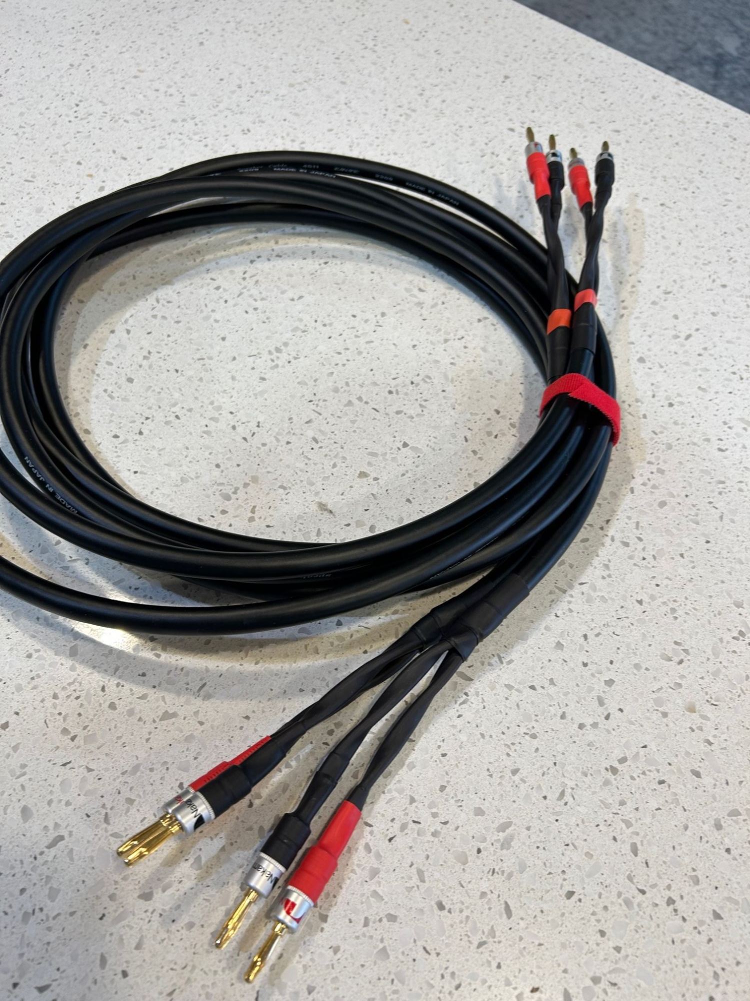 SPEAKER CABLE 3M PAIR CANARE 4S11 STAR QUAD - Bananas |﻿ Hi-Fi and ...