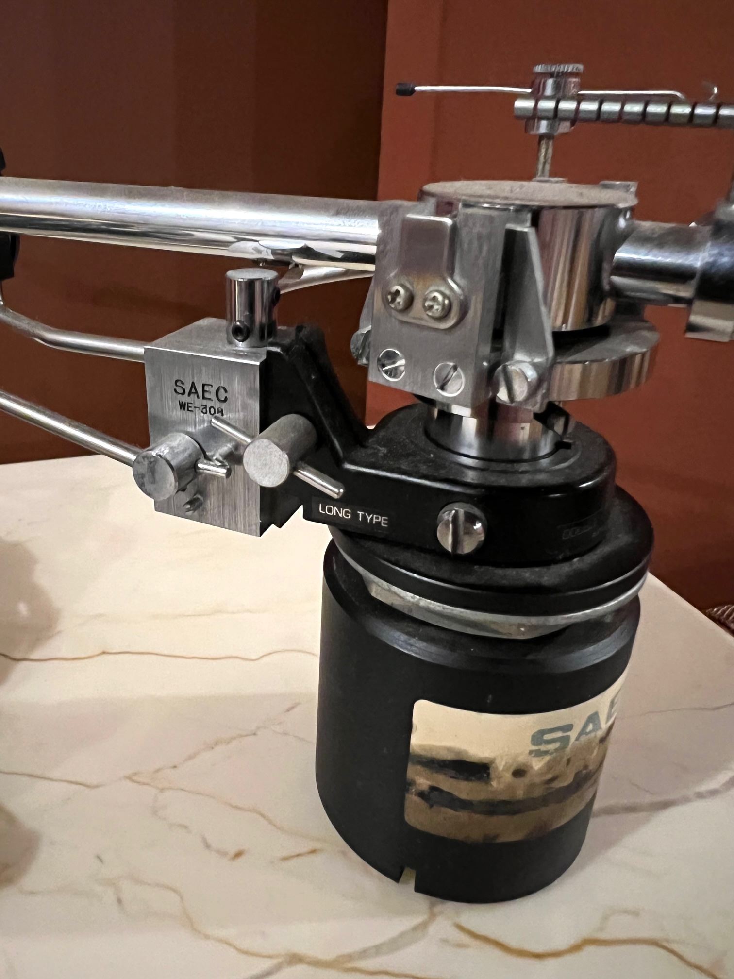 SAEC WE-308L Long Type Tonearm - Stereo, Home Cinema, Headphones Components - StereoNET