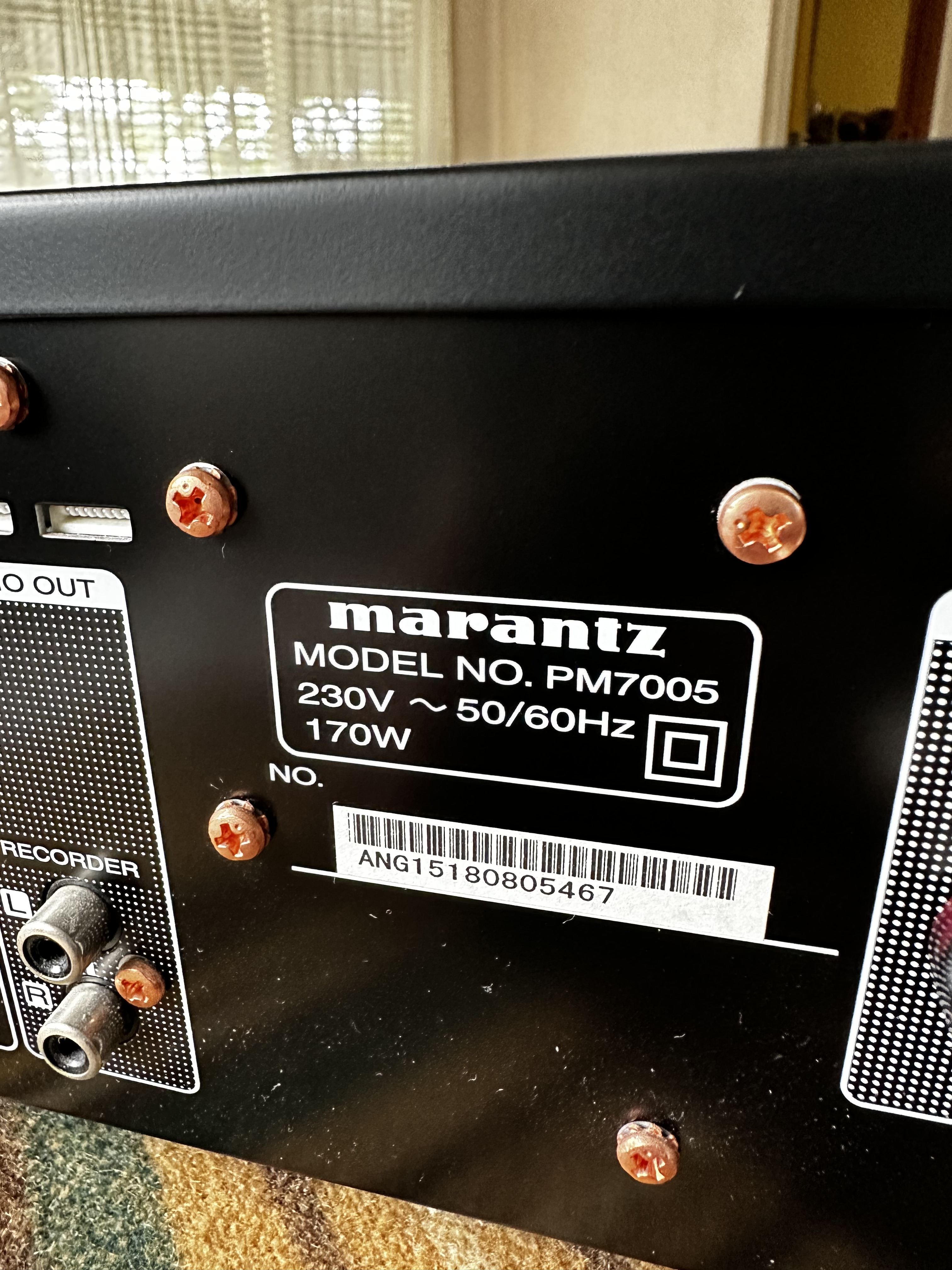 MARANTZ PM-7005 Integrated Amp |﻿ Stereo, Home Cinema, Headphones Components