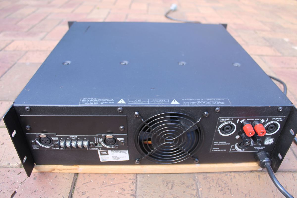 JBL MPA1100 Professional Amplifier - Stereo, Home Cinema, Headphones ...