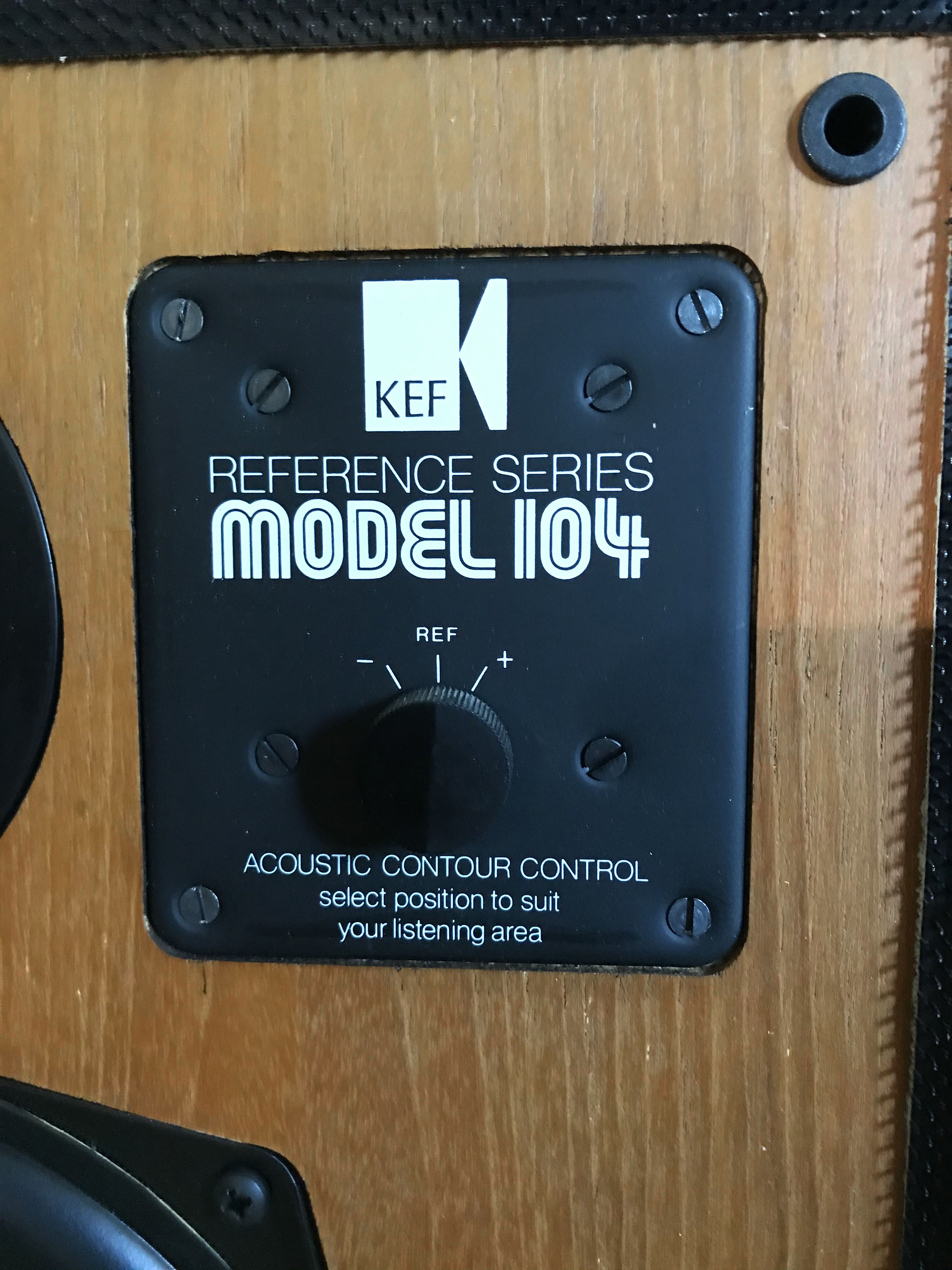 Kef 104 Reference Speakers |﻿ Stereo, Home Cinema, Headphones Components