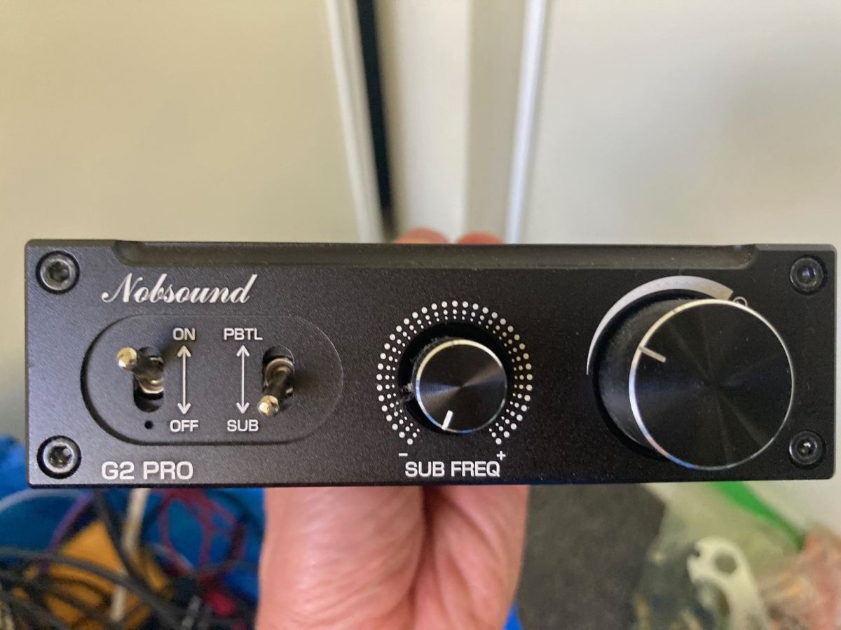 2 x Aurasound AST-2B-4 Pro Bass Shaker and Nobsound amp - Stereo, Home Cinema, Headphones ...