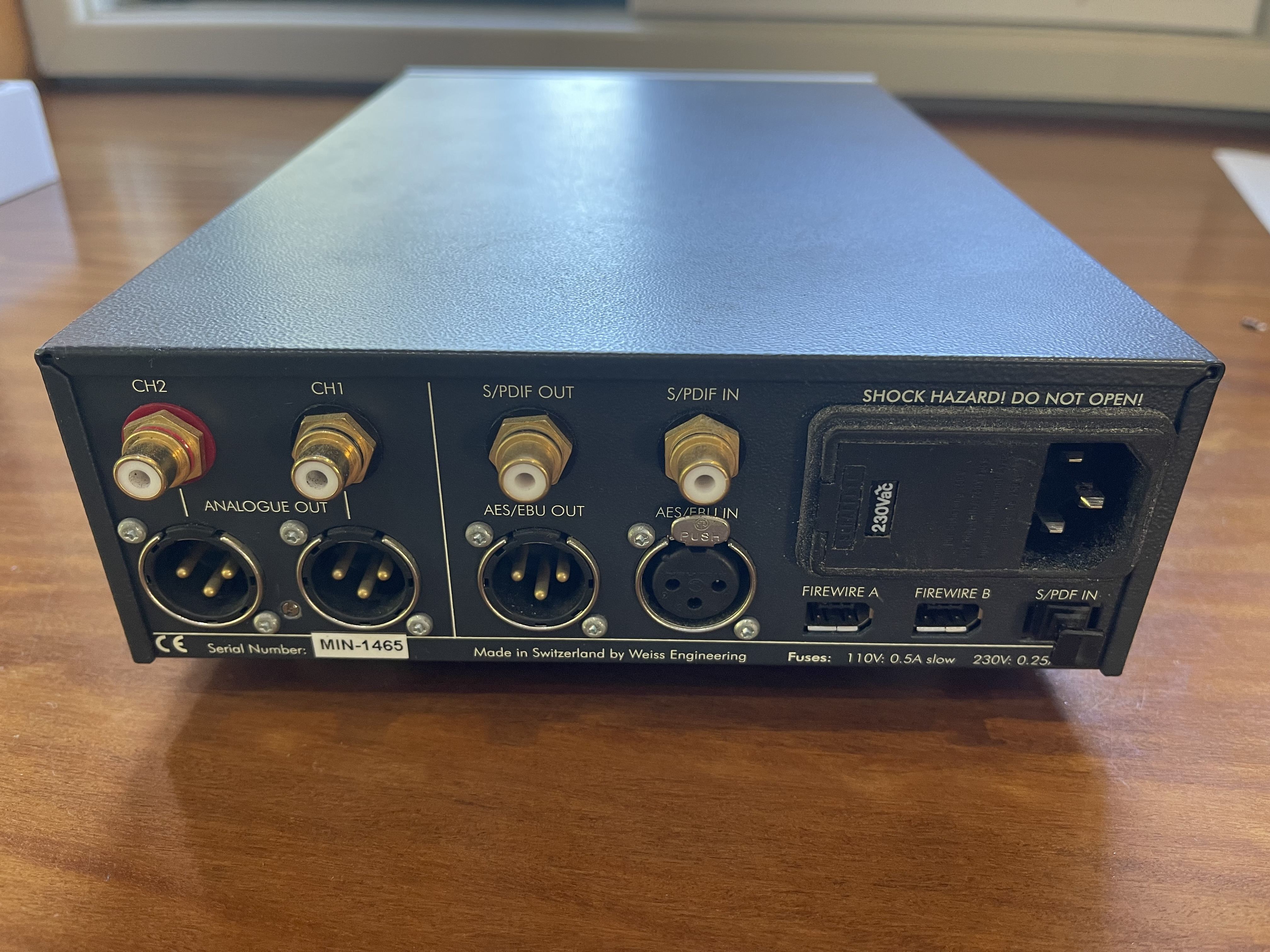 Weiss Minerva (similar to 202) DAC - Stereo, Home Cinema, Headphones ...