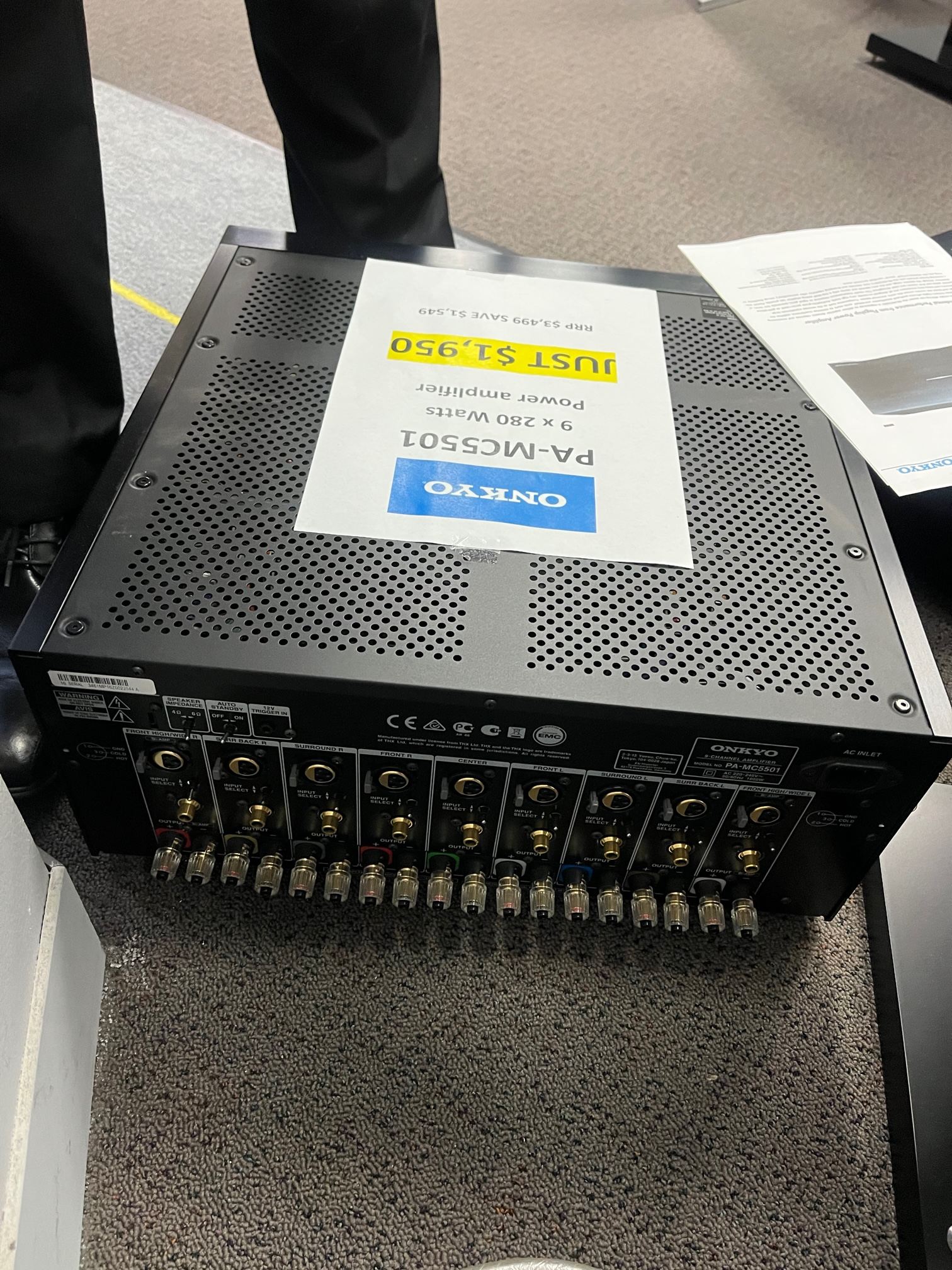 INTEGRA 11.2 processor and 9 channel power amp - Commercial Classifieds ...