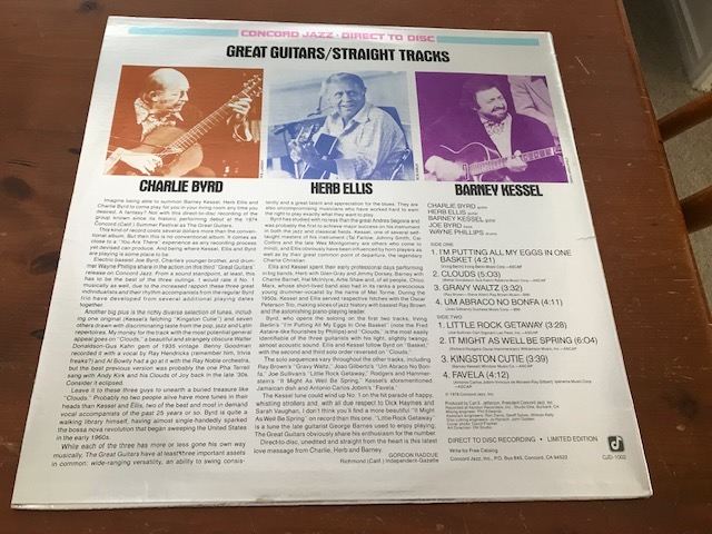 Herb Ellis, Charlie Byrd, Barney Russell - Vinyl, CD, and Blu-ray ...