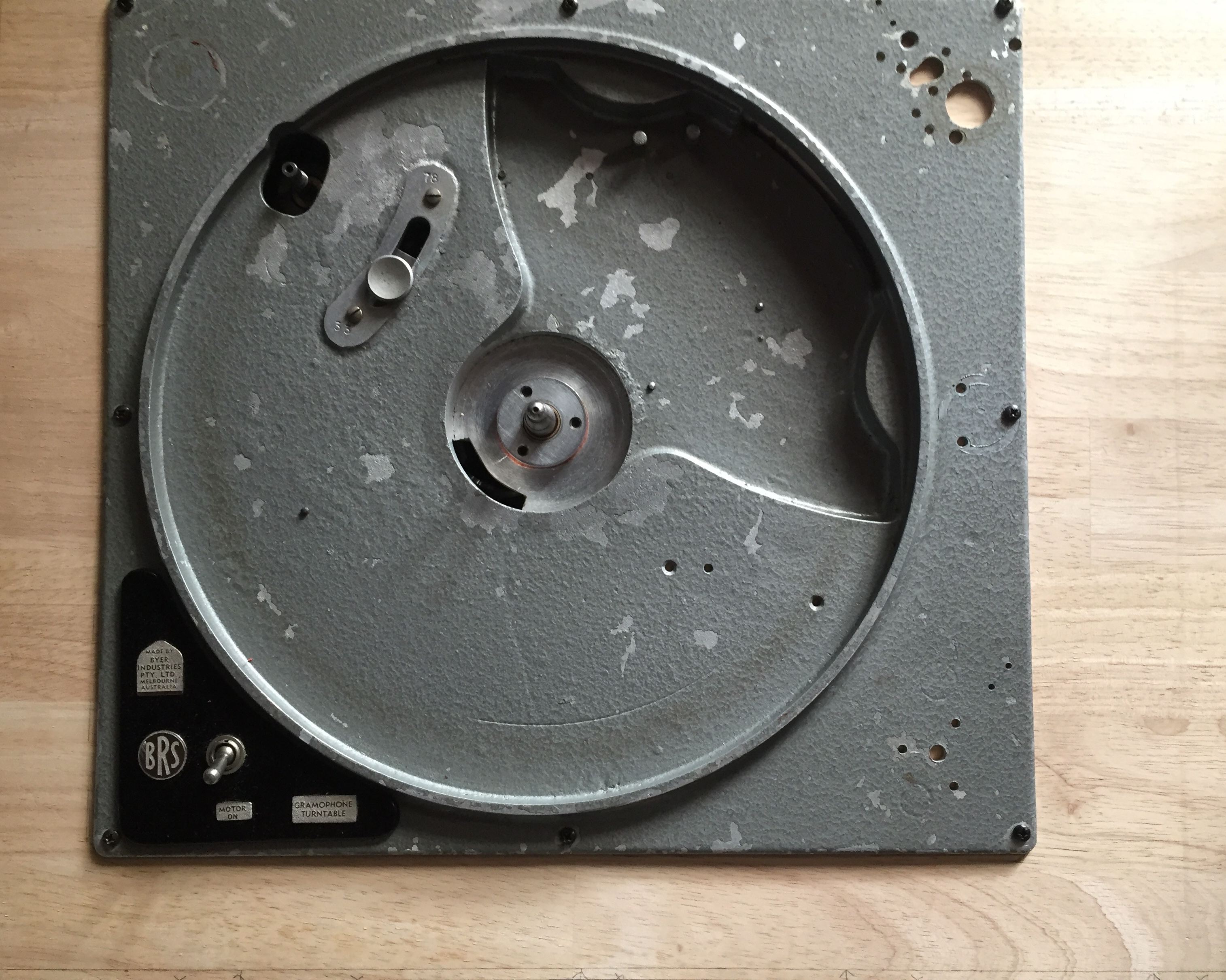 BRS Byer 12inch Transcriptor Turntable - Stereo, Home Cinema ...