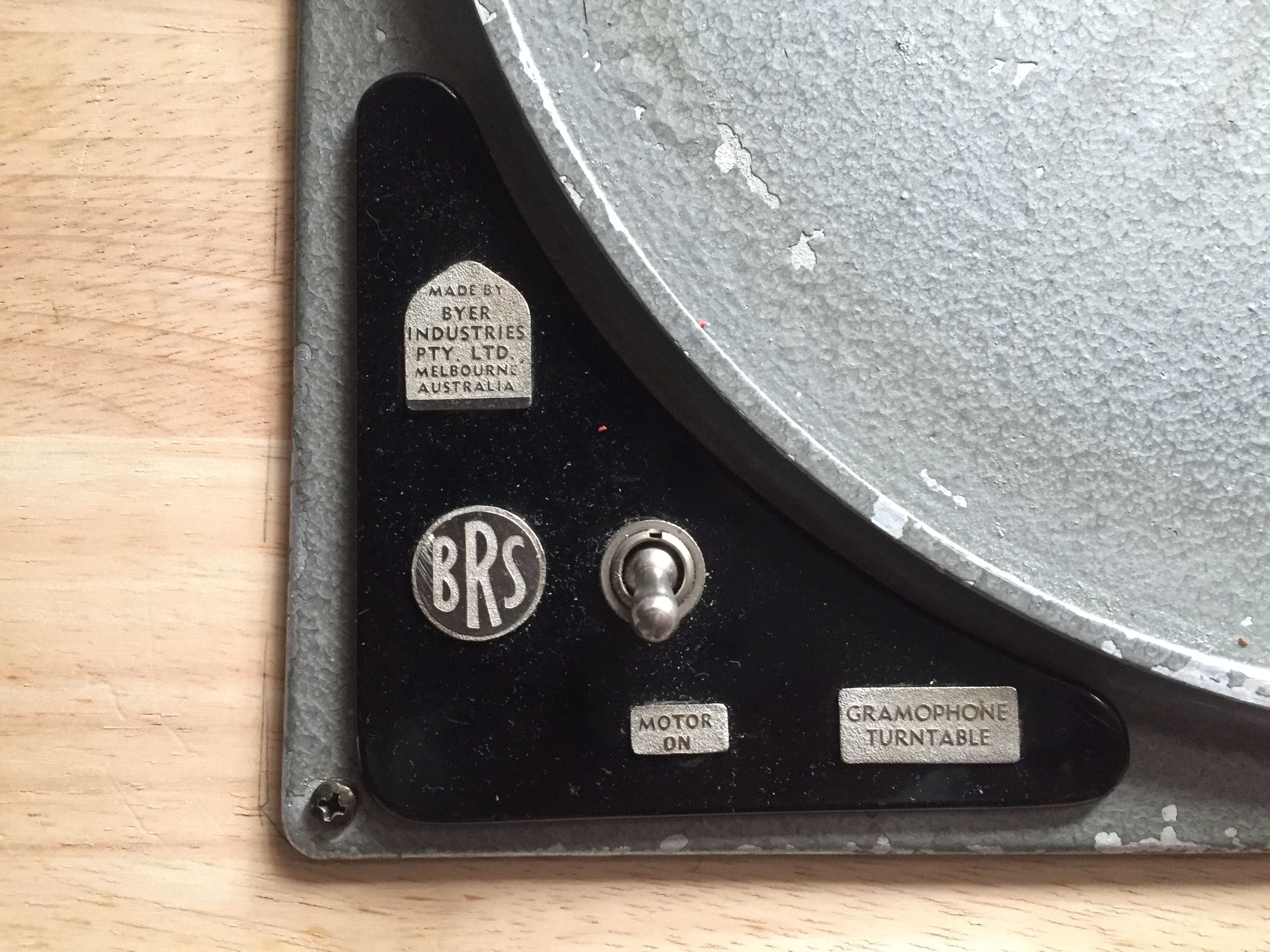 BRS Byer 12inch Transcriptor Turntable - Stereo, Home Cinema ...