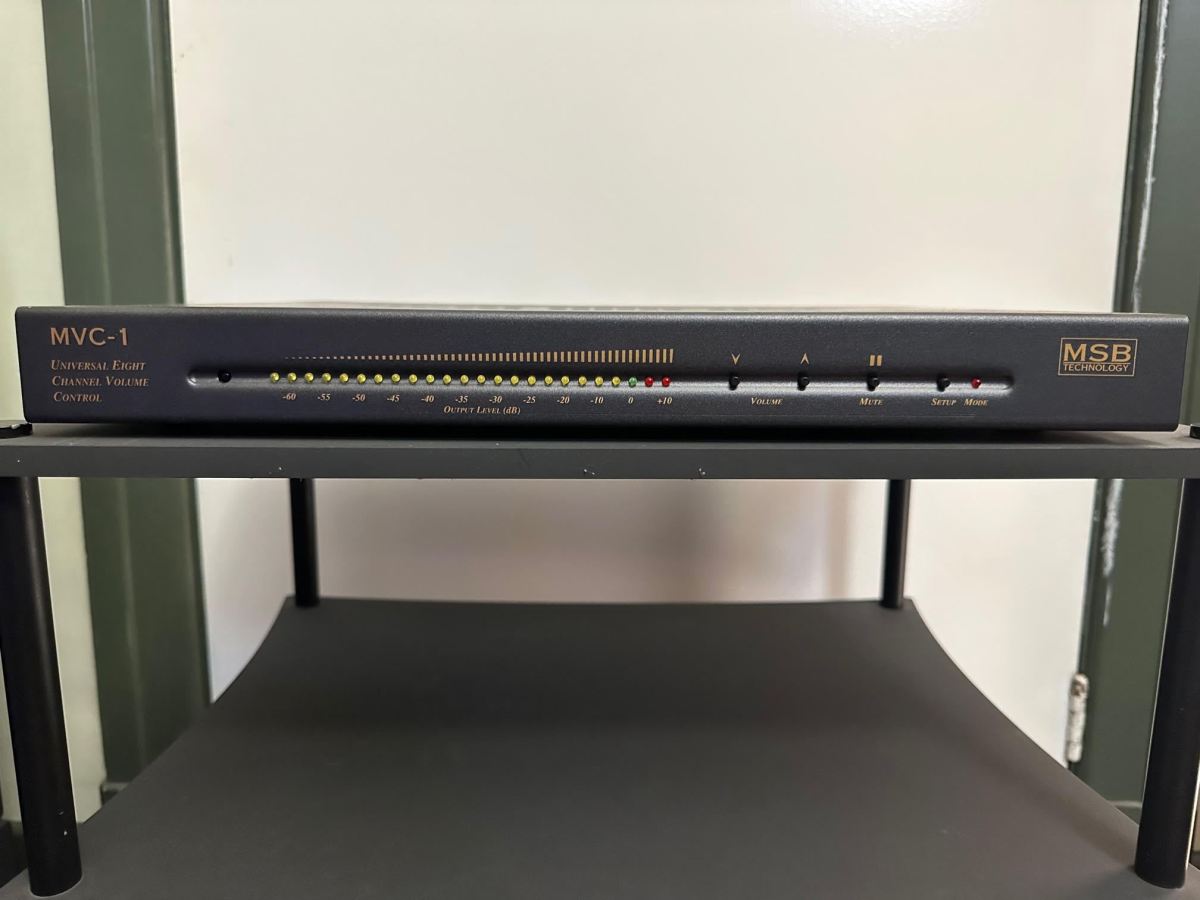 MSB MVC-1 Multi-Channel Pre-Amp (Perth) |﻿ Stereo, Home Cinema ...