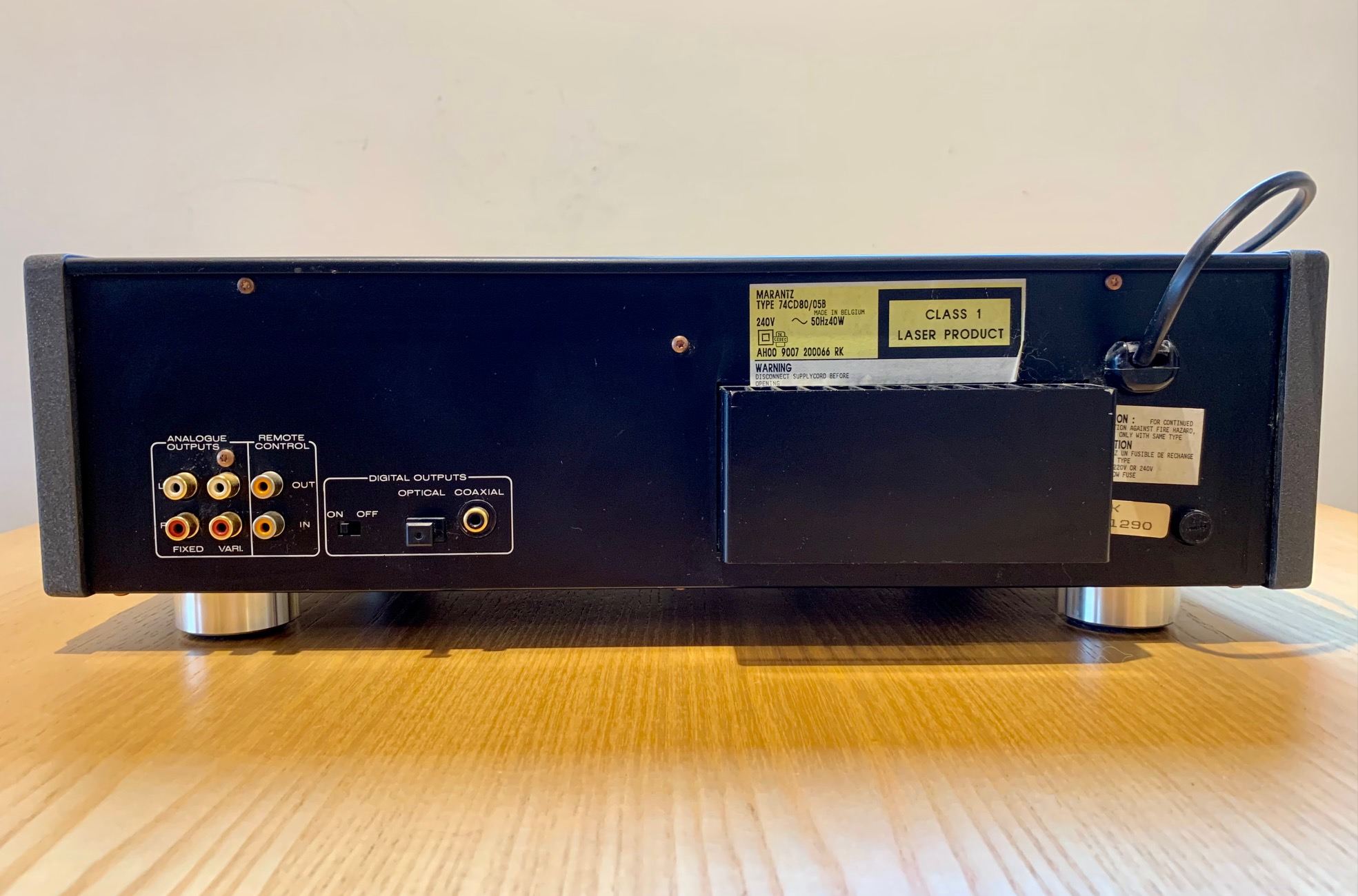 MARANTZ CD80 - Stereo, Home Cinema, Headphones Components - StereoNET