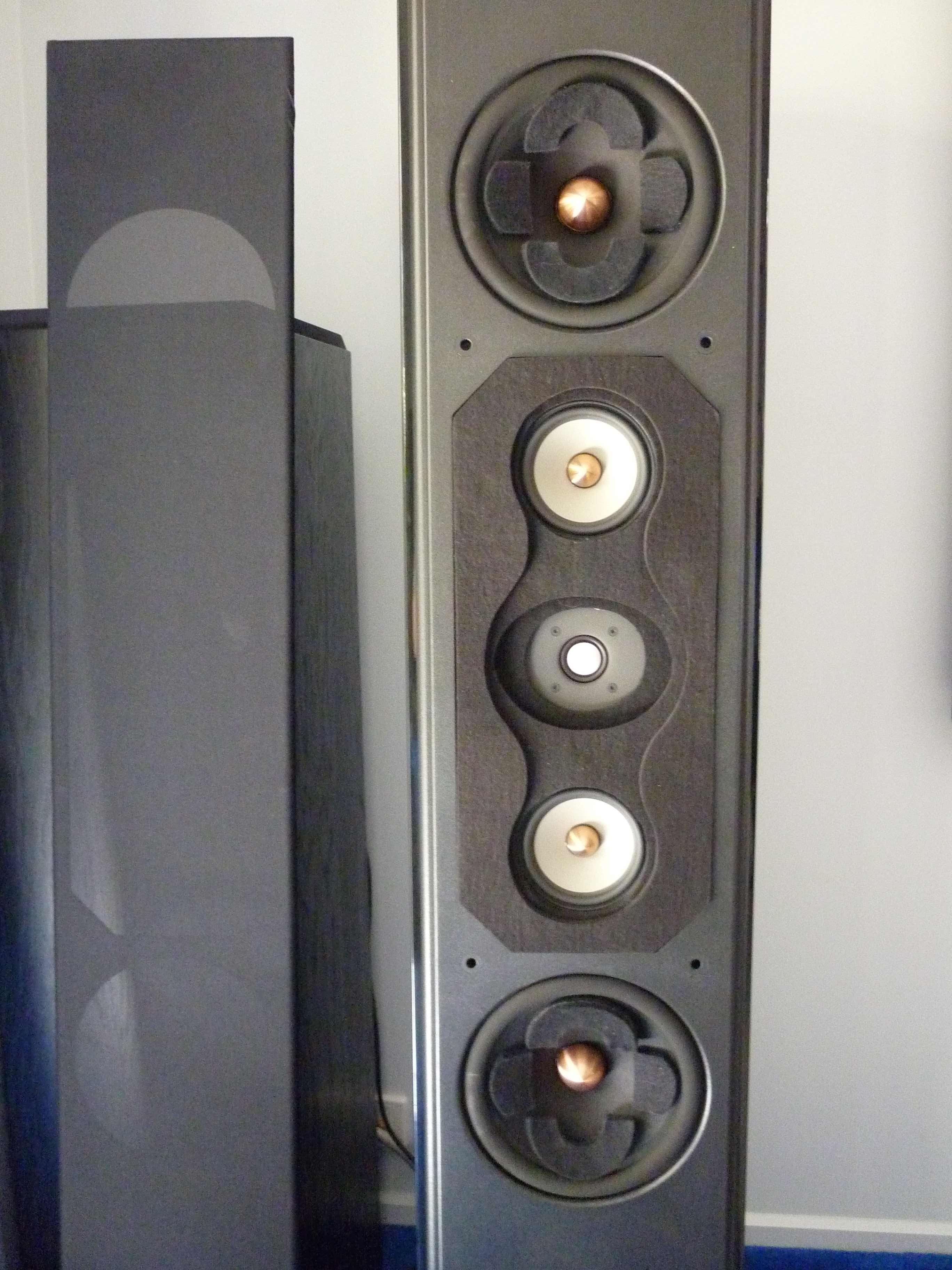 VAF i-93 Mk2 Signature speakers, rare black diamond hi-gloss |﻿ Stereo ...