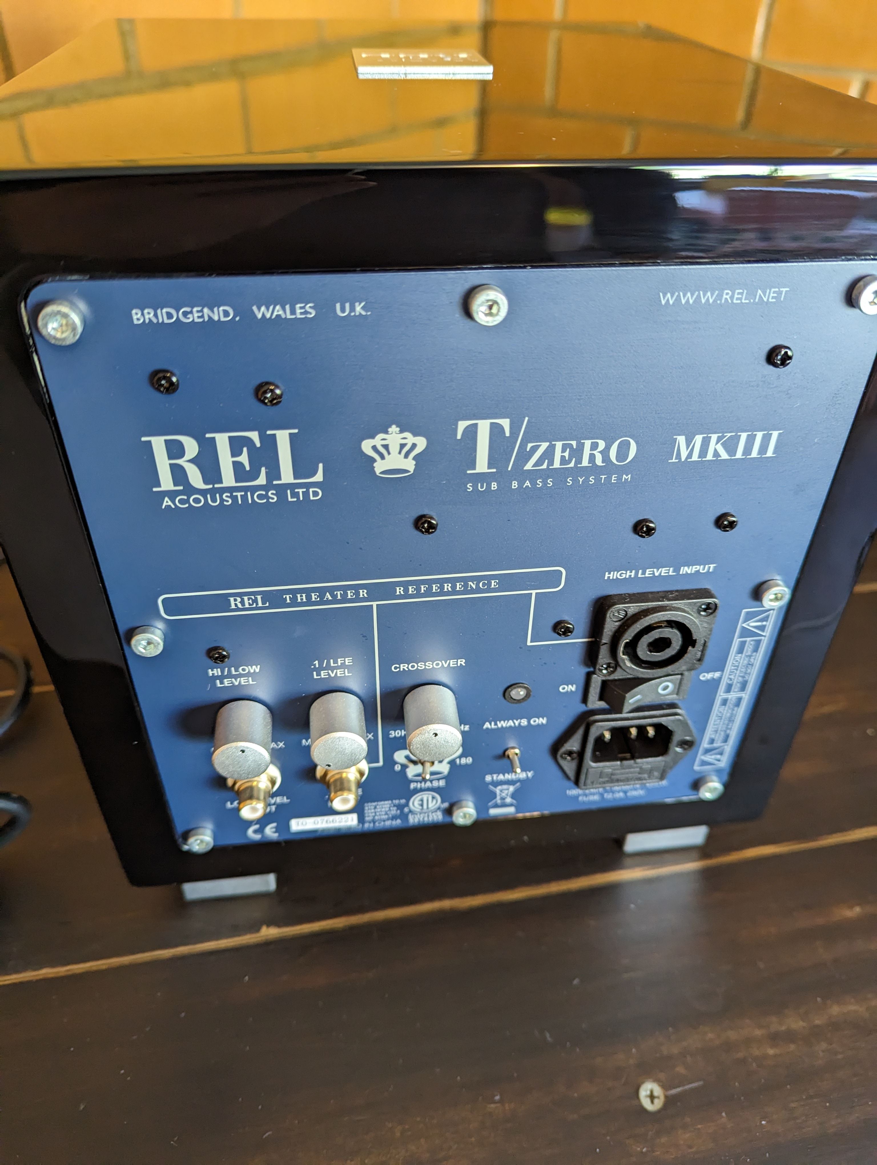 REL T-Zero MkIII Subwoofer |﻿ Stereo, Home Cinema, Headphones Components