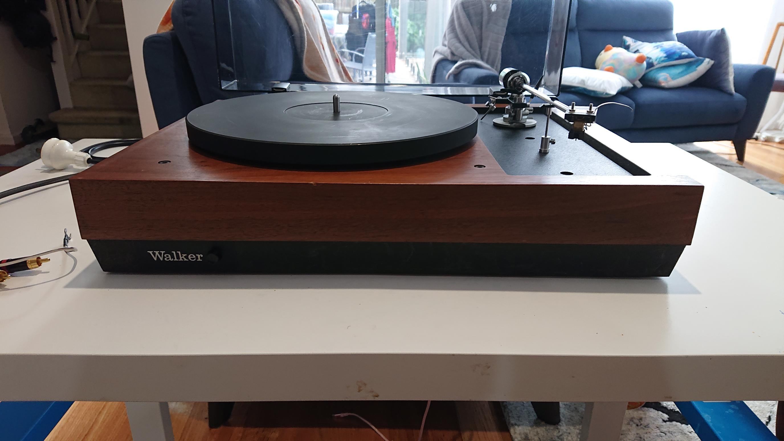 Walker CJ55 Turntable, Grace G-707 & Pickering XV-15/E625 - Stereo ...